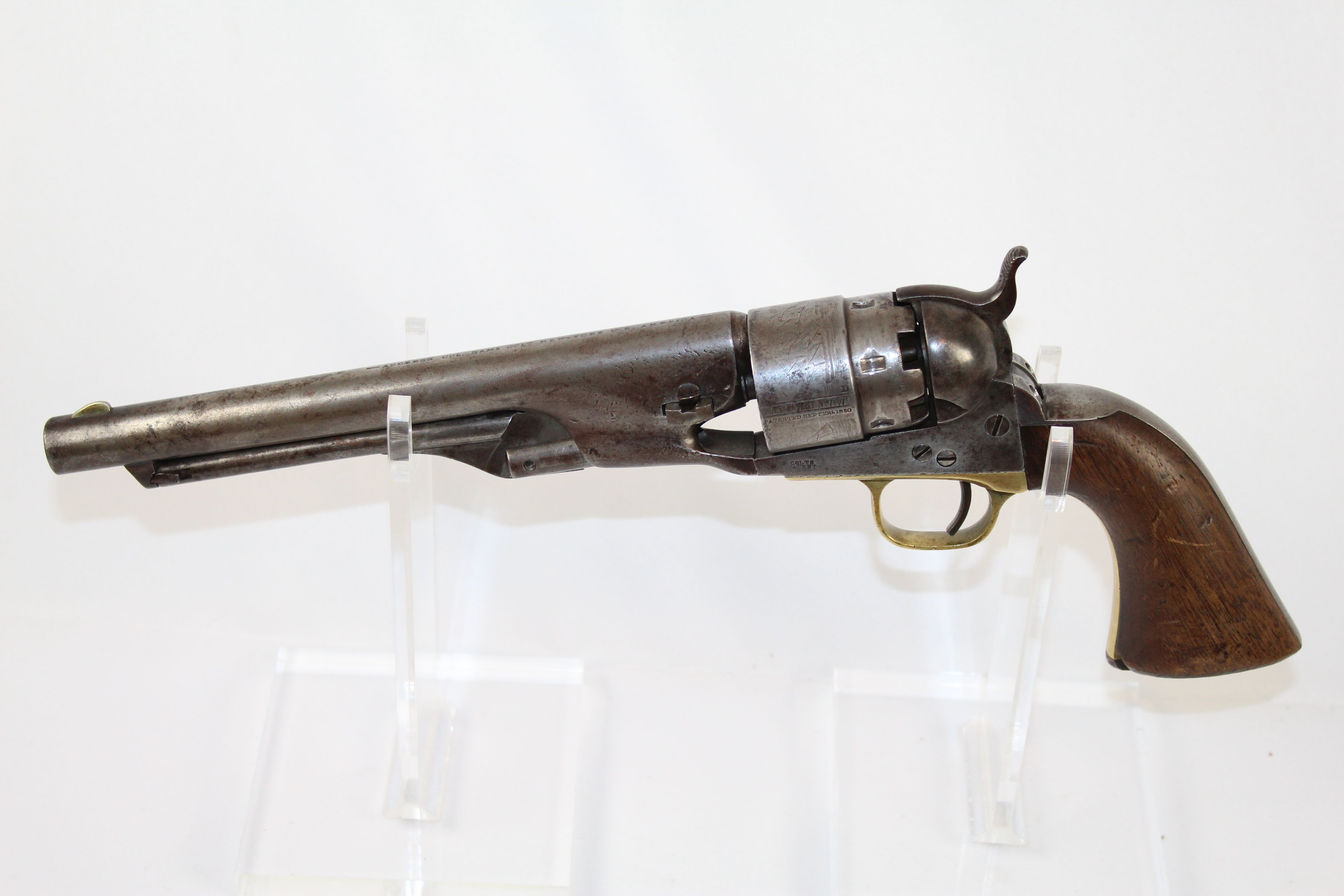 American Civil War Colt 1860 Army Revolver Cavalry Antique Firearms 001 ...