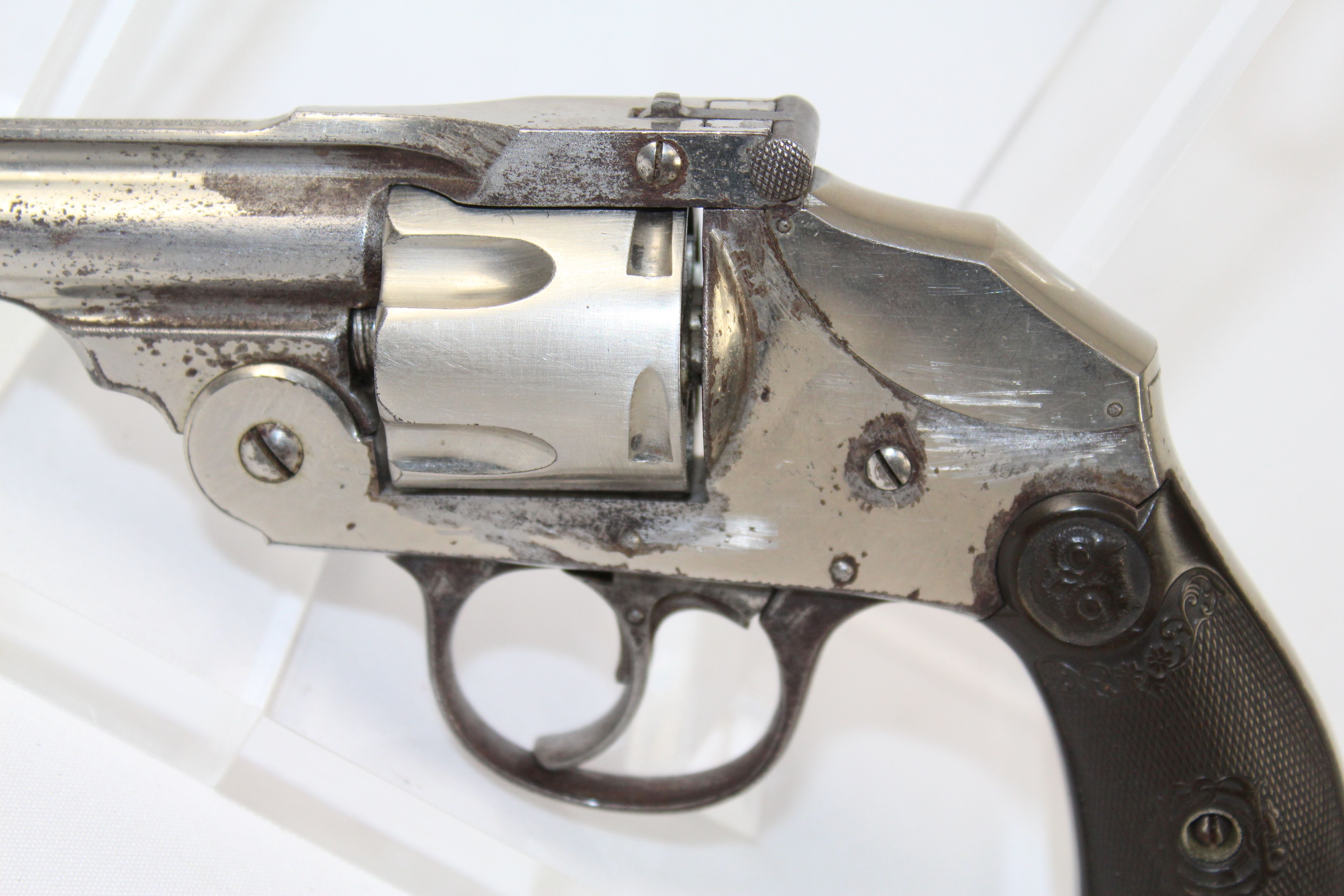 Iver Johnson Arms & Cycle Works Safety Hammerless Revolver Antique ...
