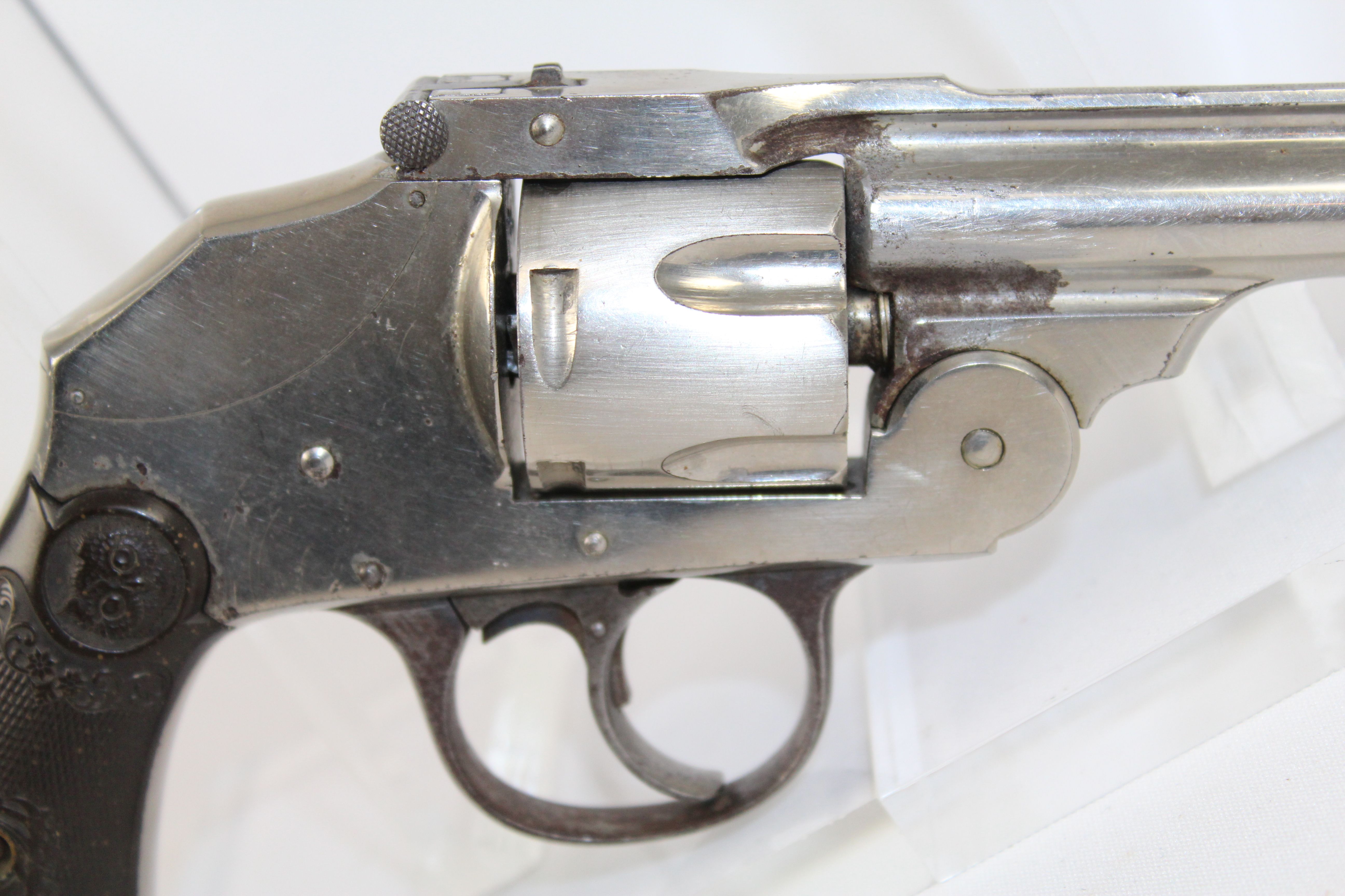 Iver Johnson Arms & Cycle Works Safety Hammerless Revolver Antique ...