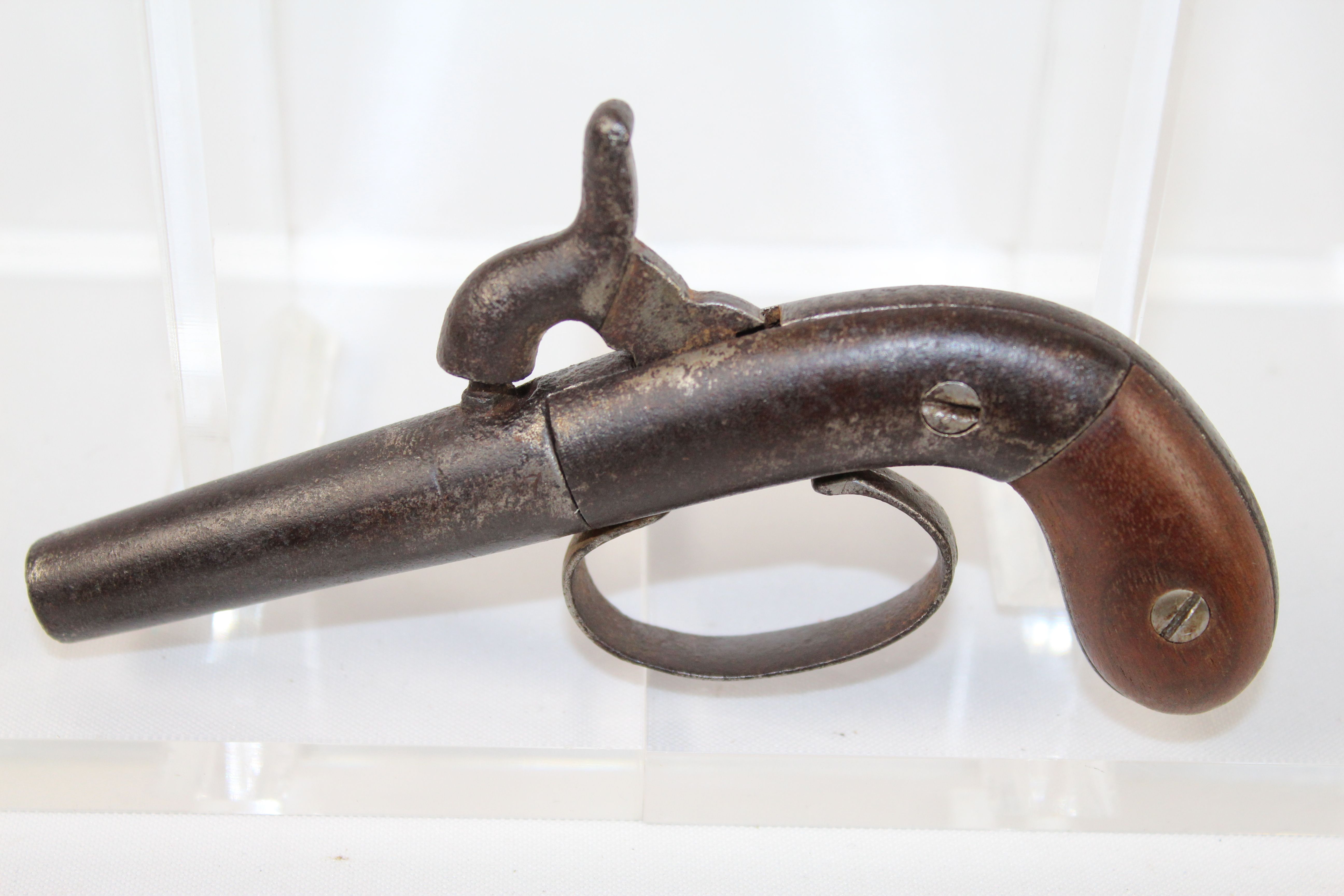 Single Shot Percussion Pistol Antique Firearms 004 | Ancestry Guns