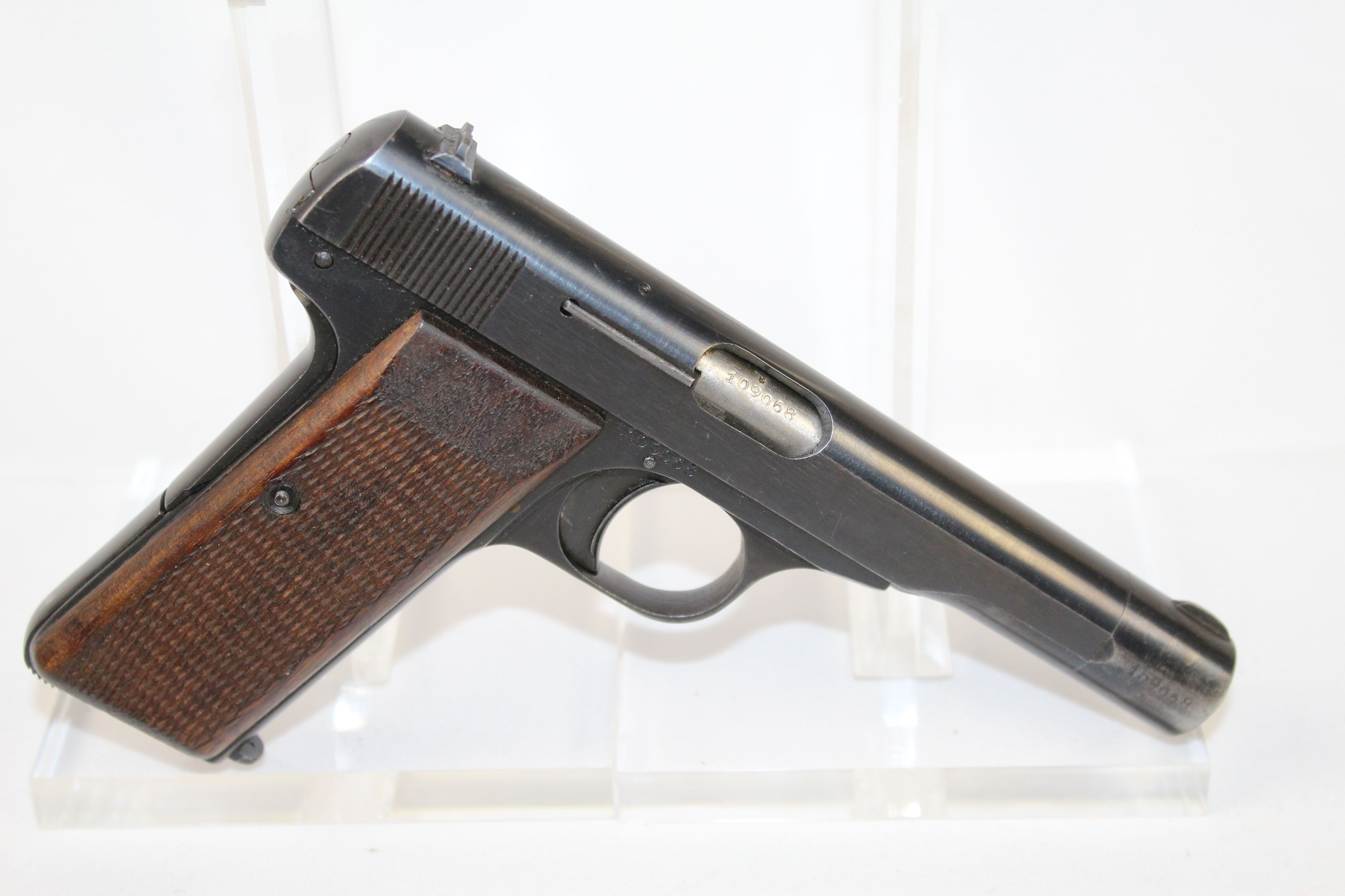 WWII World War II Nazi German Occupation FN 1922 Pistol Capture Paper ...