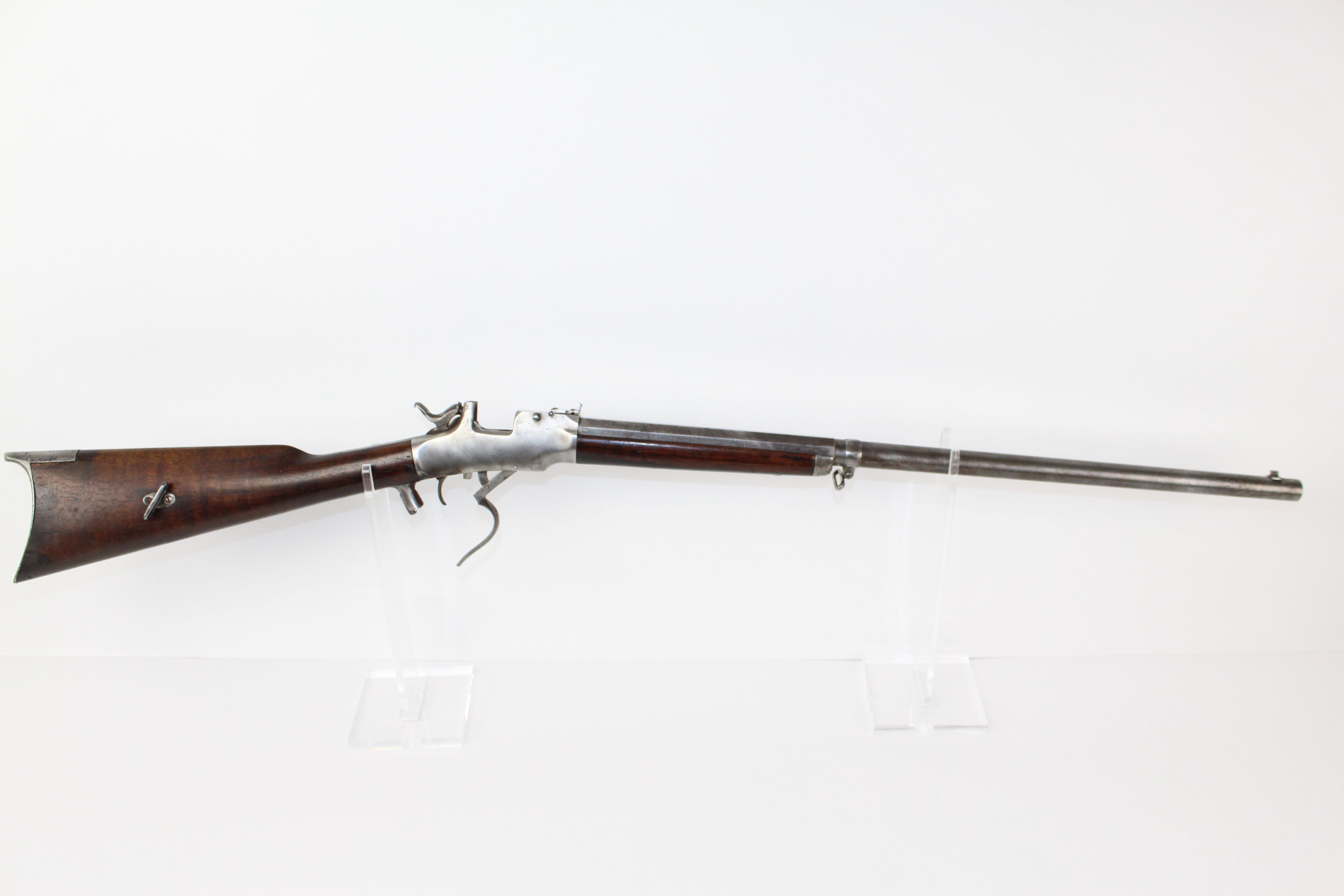 Allen & Wheelock Ethan .42 Rimfire Falling Block Rifle Carbine Wild ...