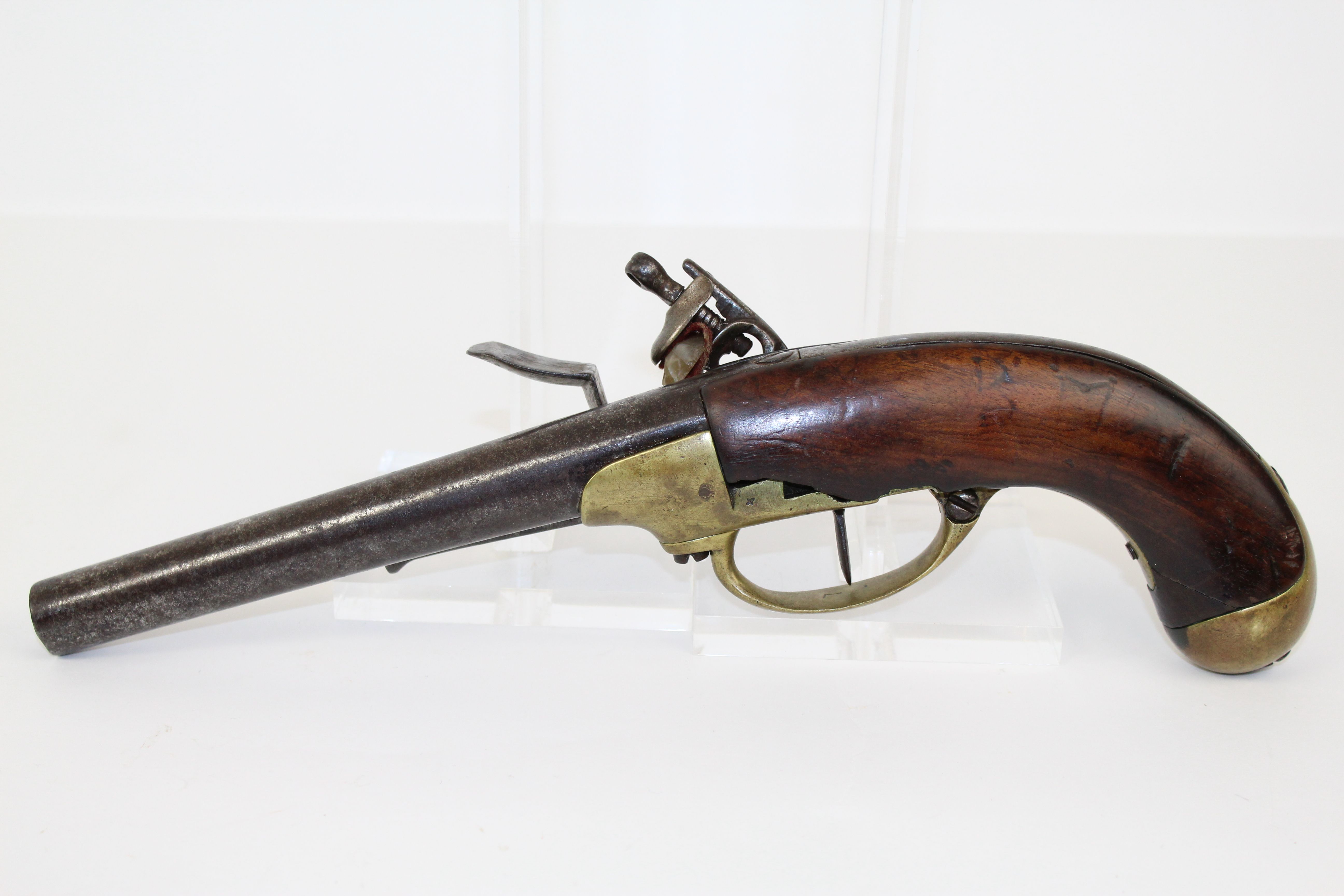 American Revolutionary War 1777 Charleville Flintlock Pistol Antique C ...