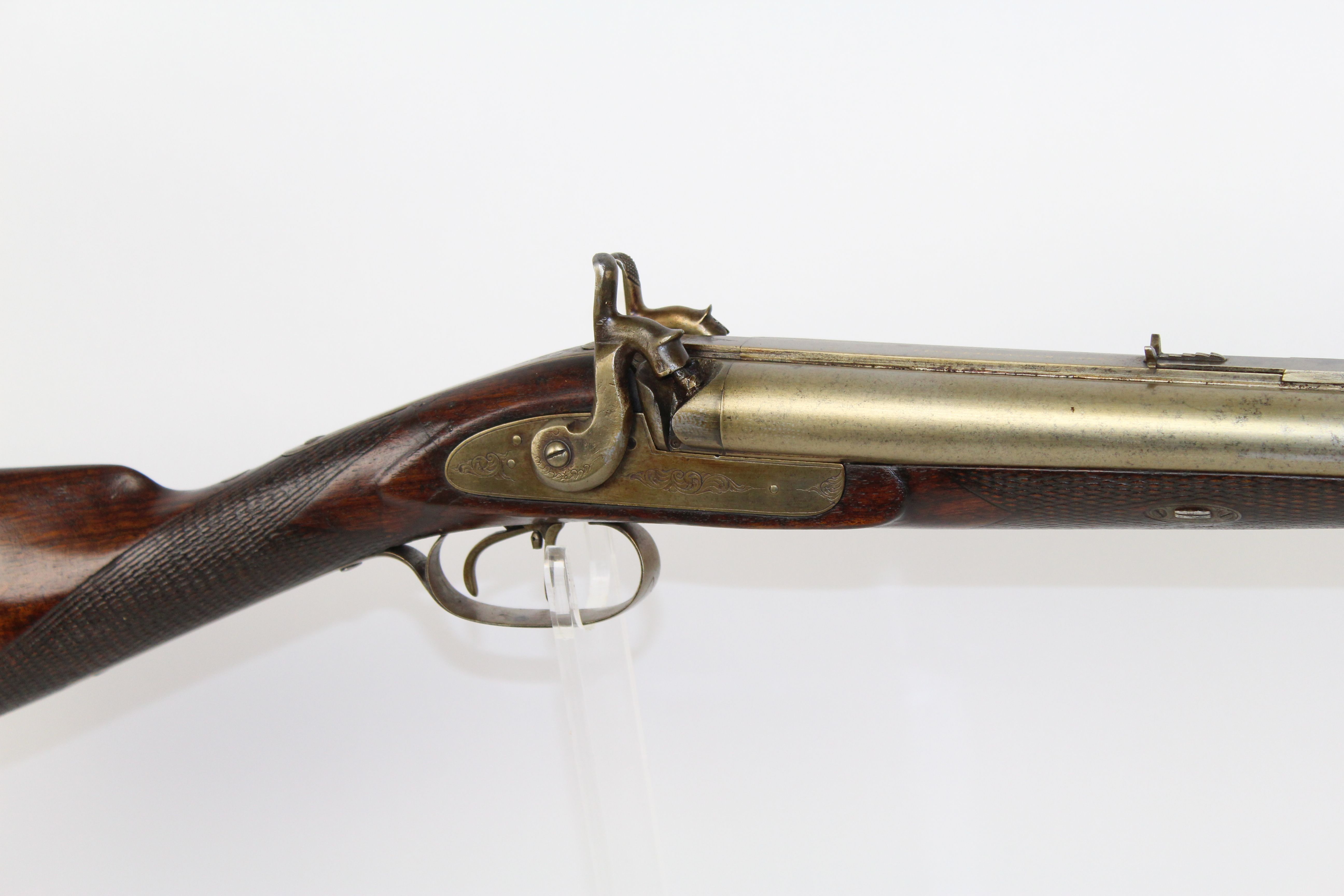 Belgian Cape Gun Rifle Shotgun Comination SxS Antique C&R Firearms 001 ...