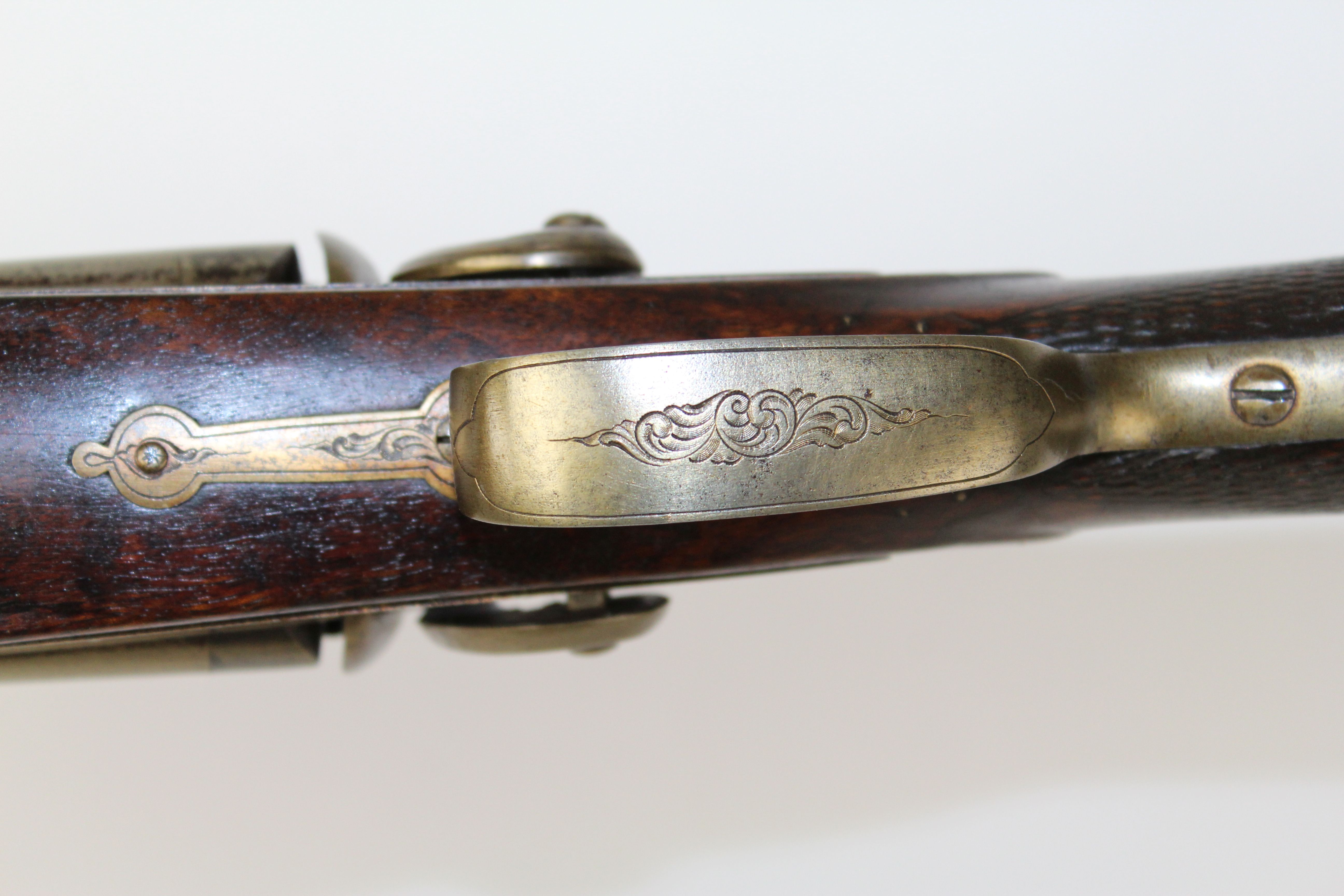 Belgian Cape Gun Rifle Shotgun Comination SxS Antique C&R Firearms 011 ...