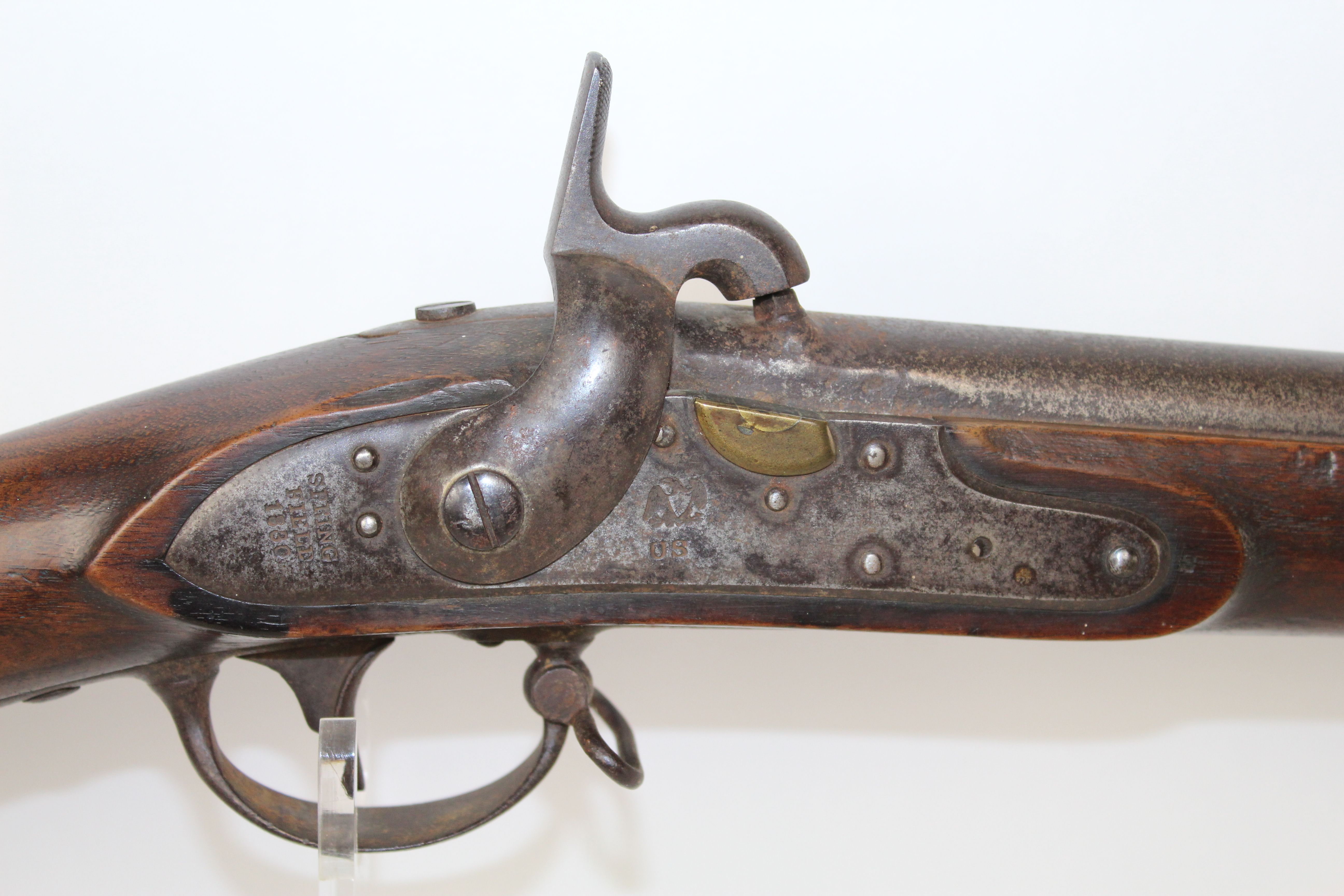 Civil War Union Confederate Springfield 1816 1830 Musket Antique ...