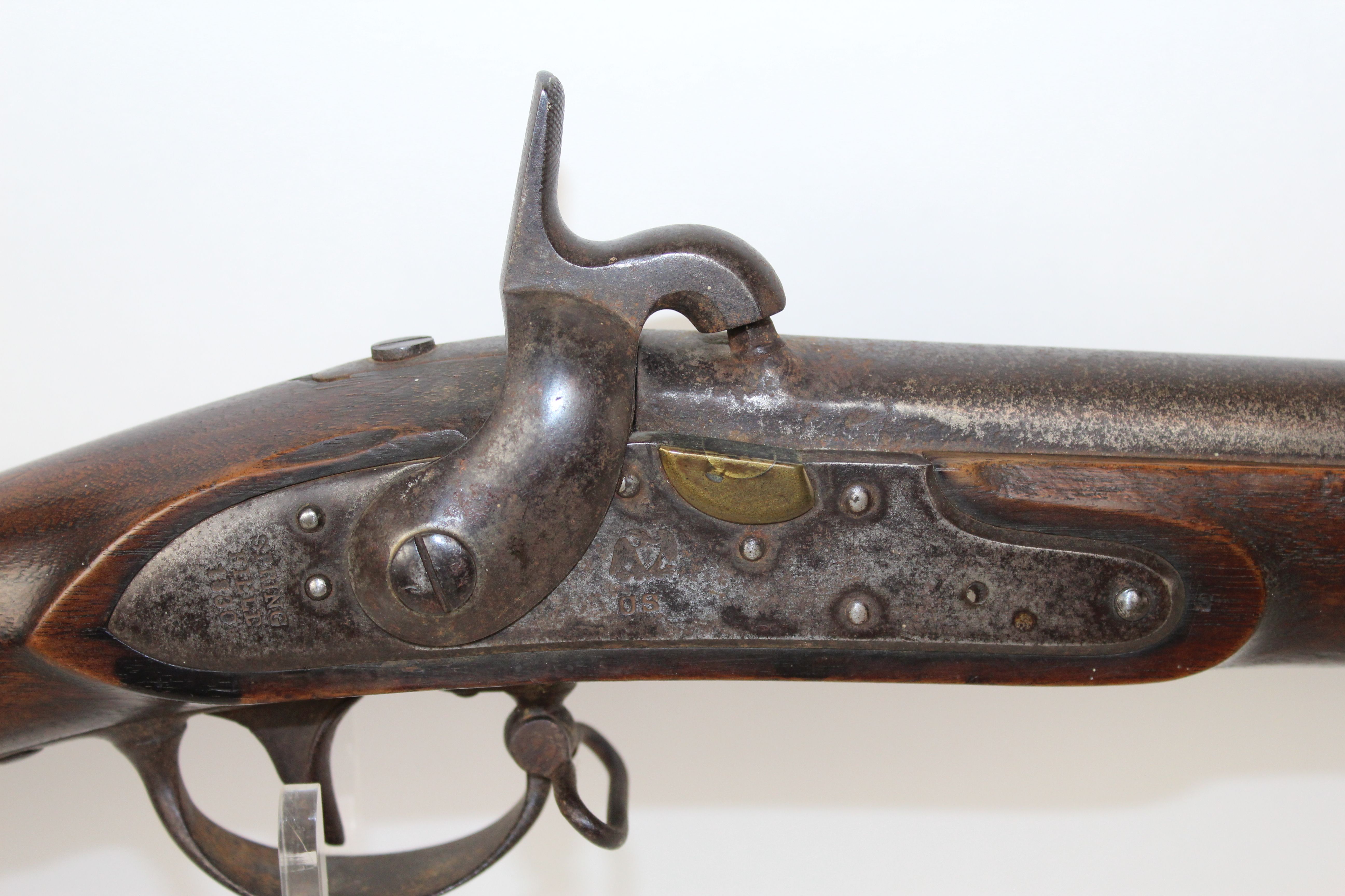 Civil War Union Confederate Springfield 1816 1830 Musket Antique ...
