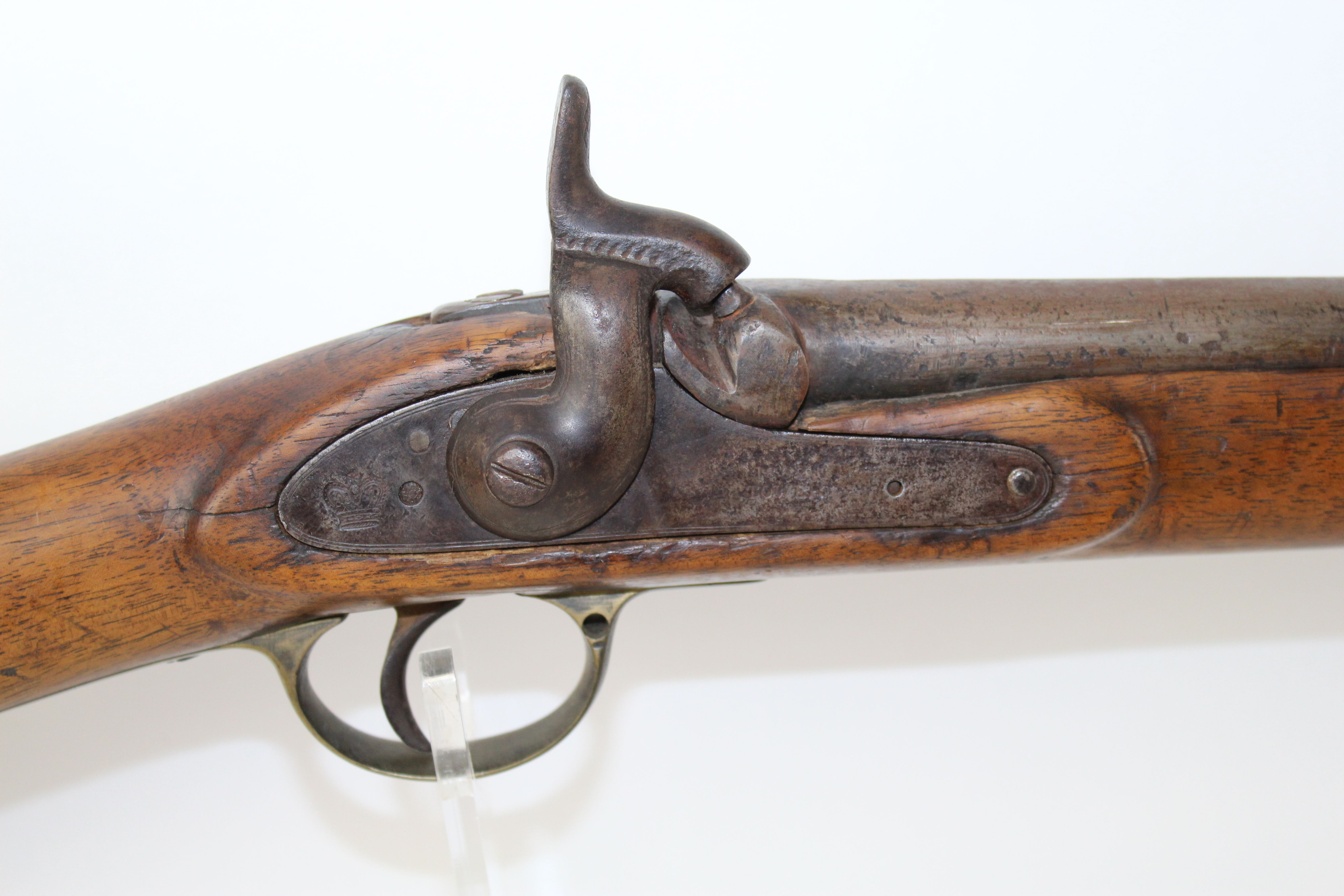 Civil War Union Musket Enfield 1853 Vicksburg 124 Illinois Antique ...
