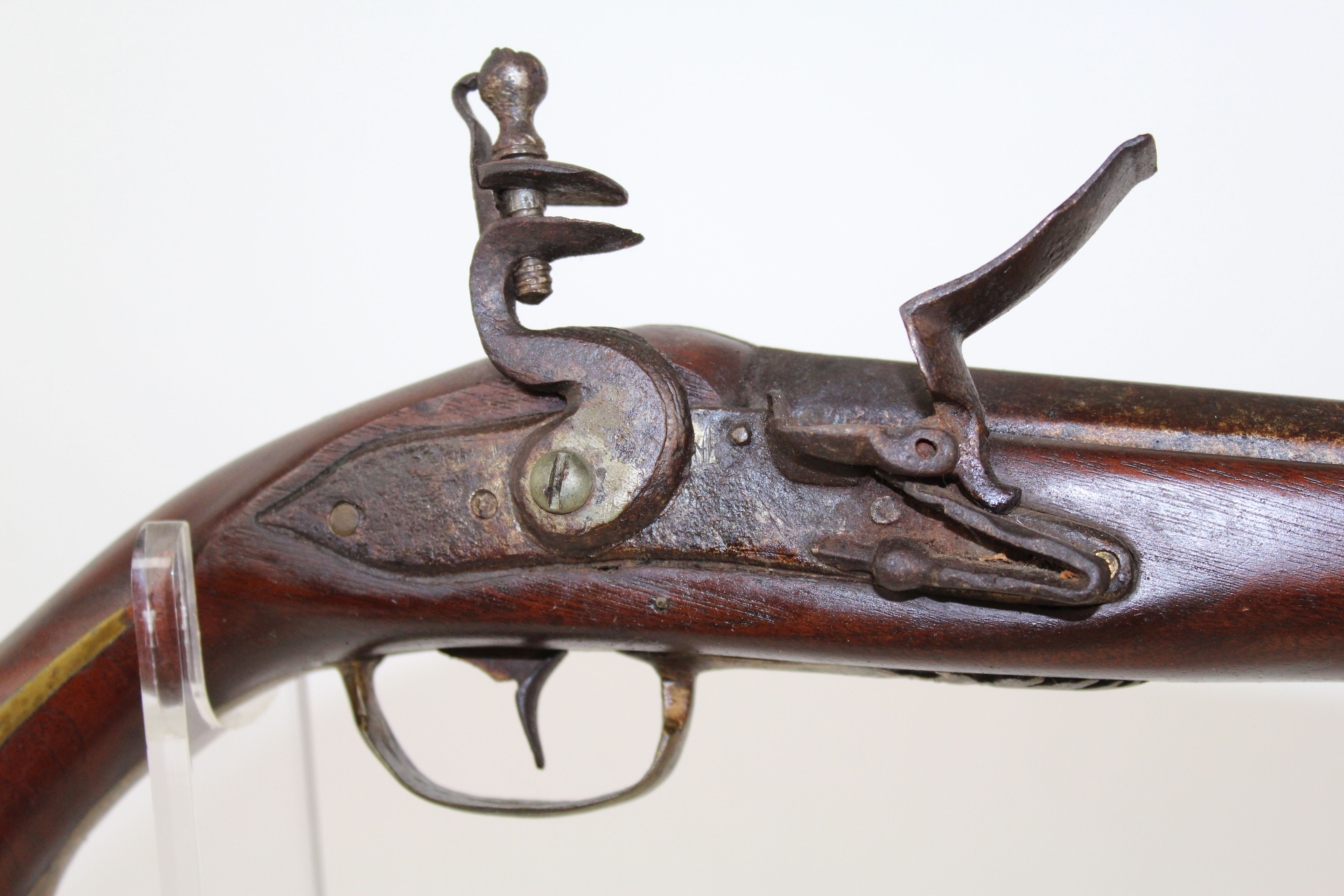 European Relic Flintlock Pistol Antique C&R Firearms 002 | Ancestry Guns