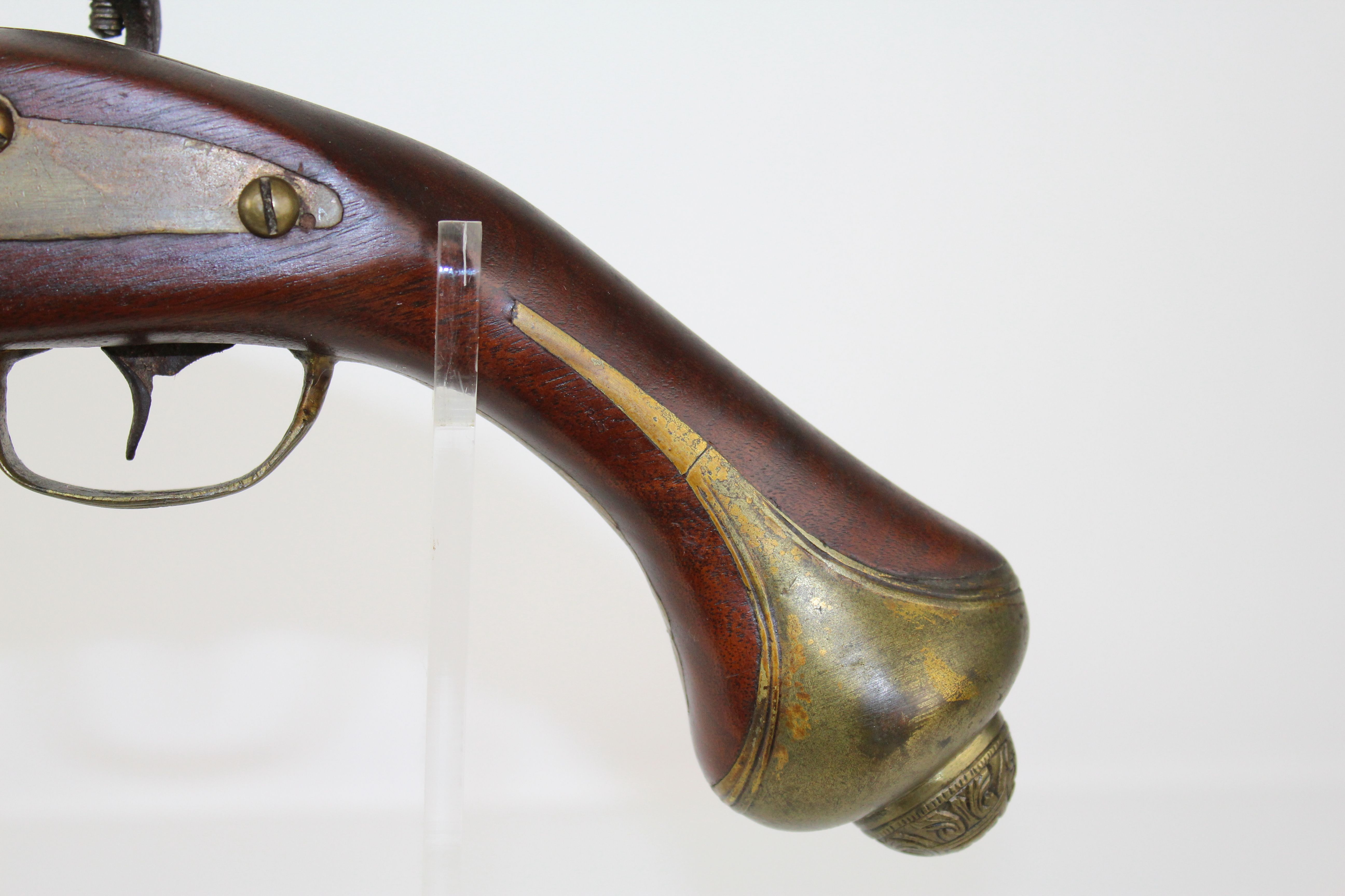 European Relic Flintlock Pistol Antique C&R Firearms 015 | Ancestry Guns