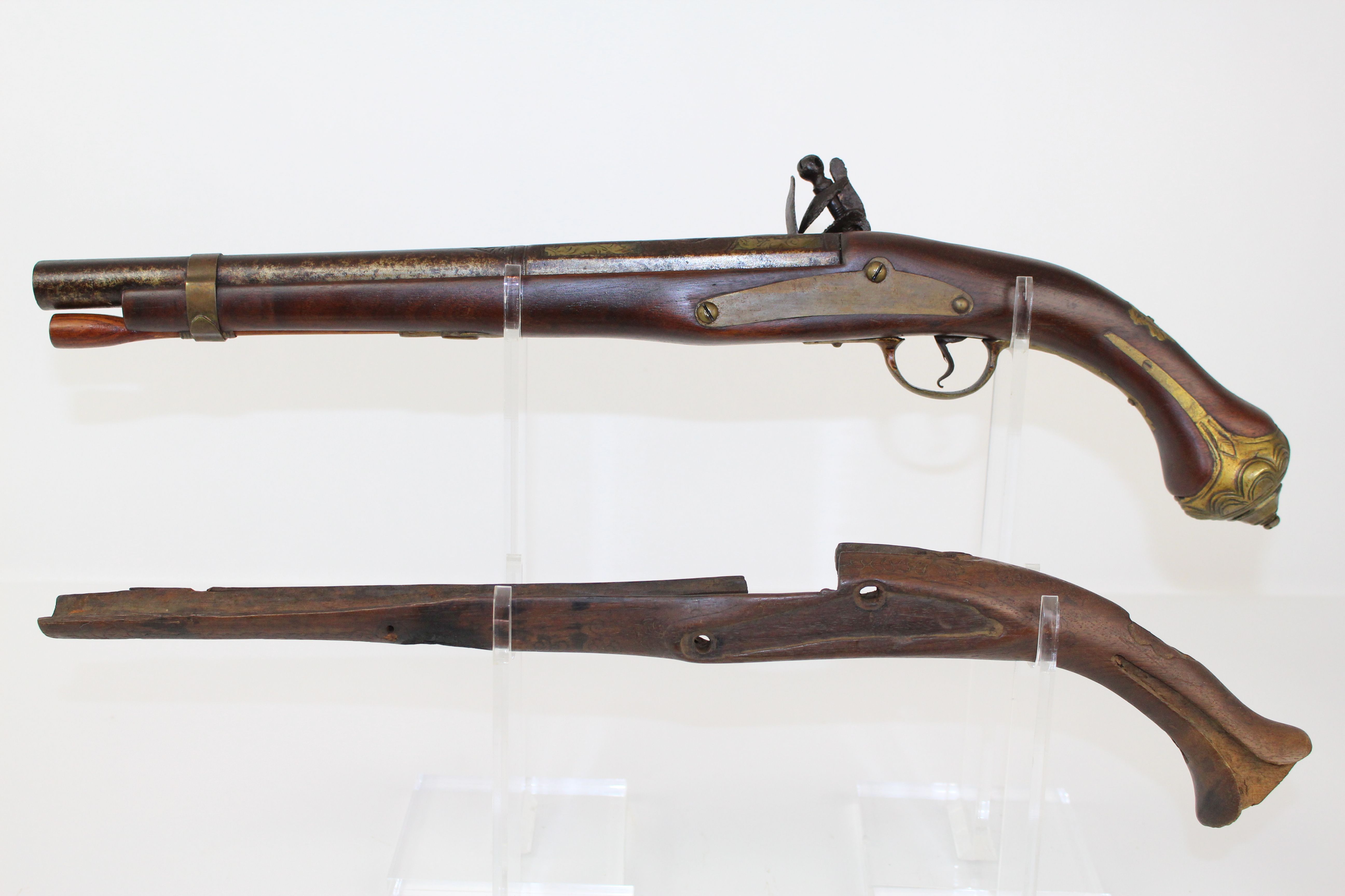 European Relic Flintlock Pistol Antique C&R Firearms 017 | Ancestry Guns