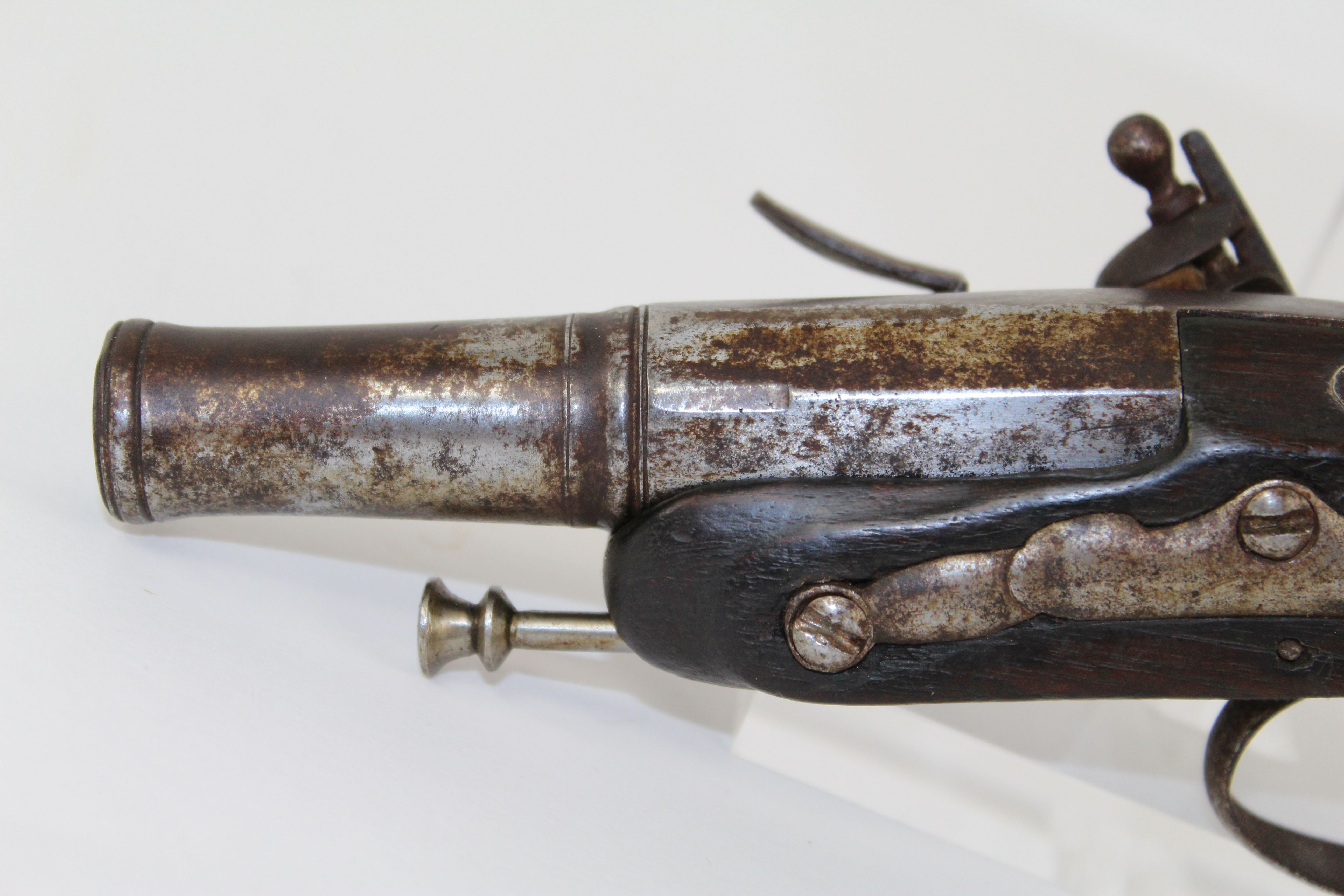 French Flintlock European Pistol Antique C&R Firearms 010 | Ancestry Guns