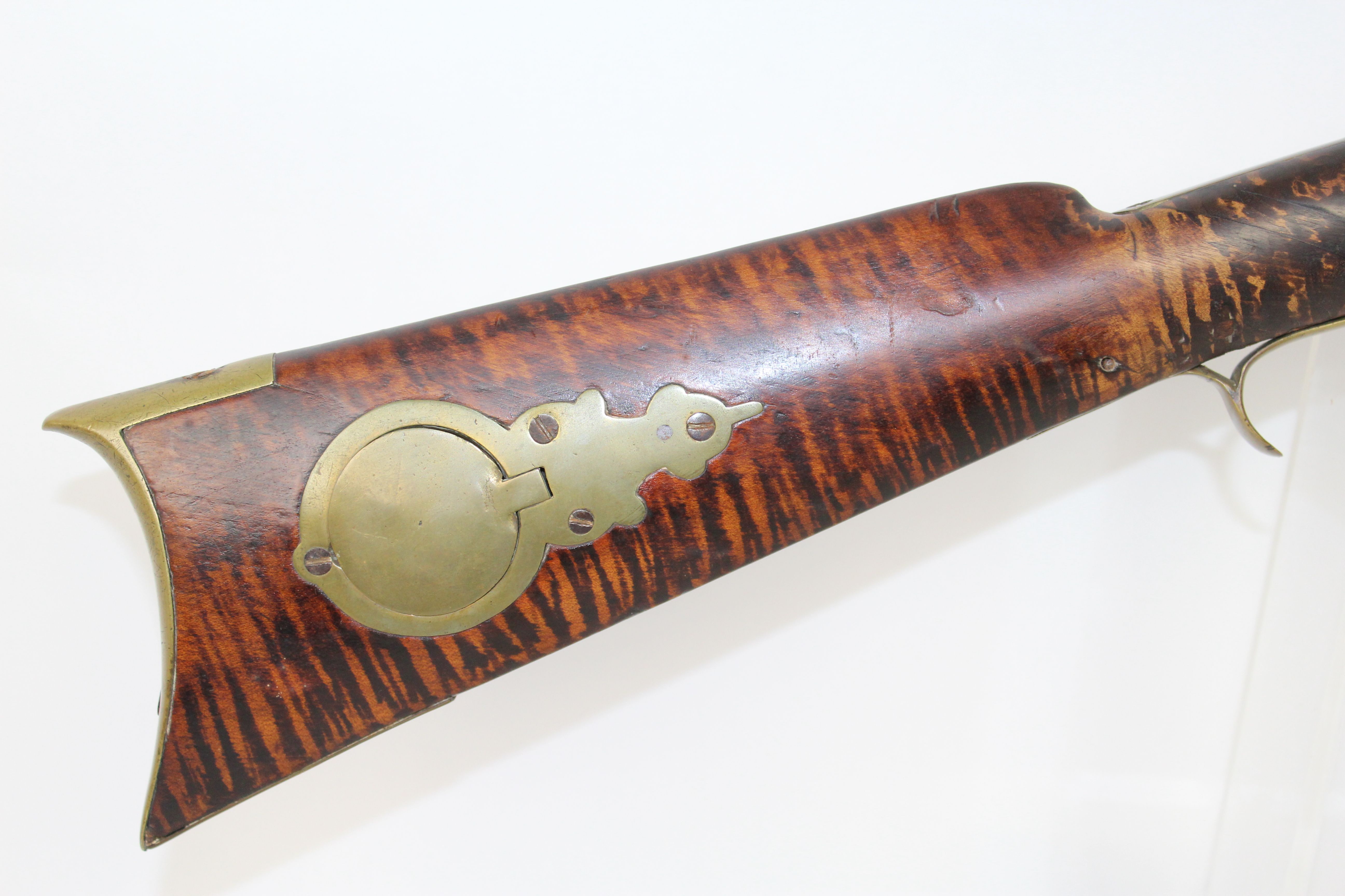 Henry Leman Pennsylvania Kentucky Long Rifle Musket Flintlock Wild West ...