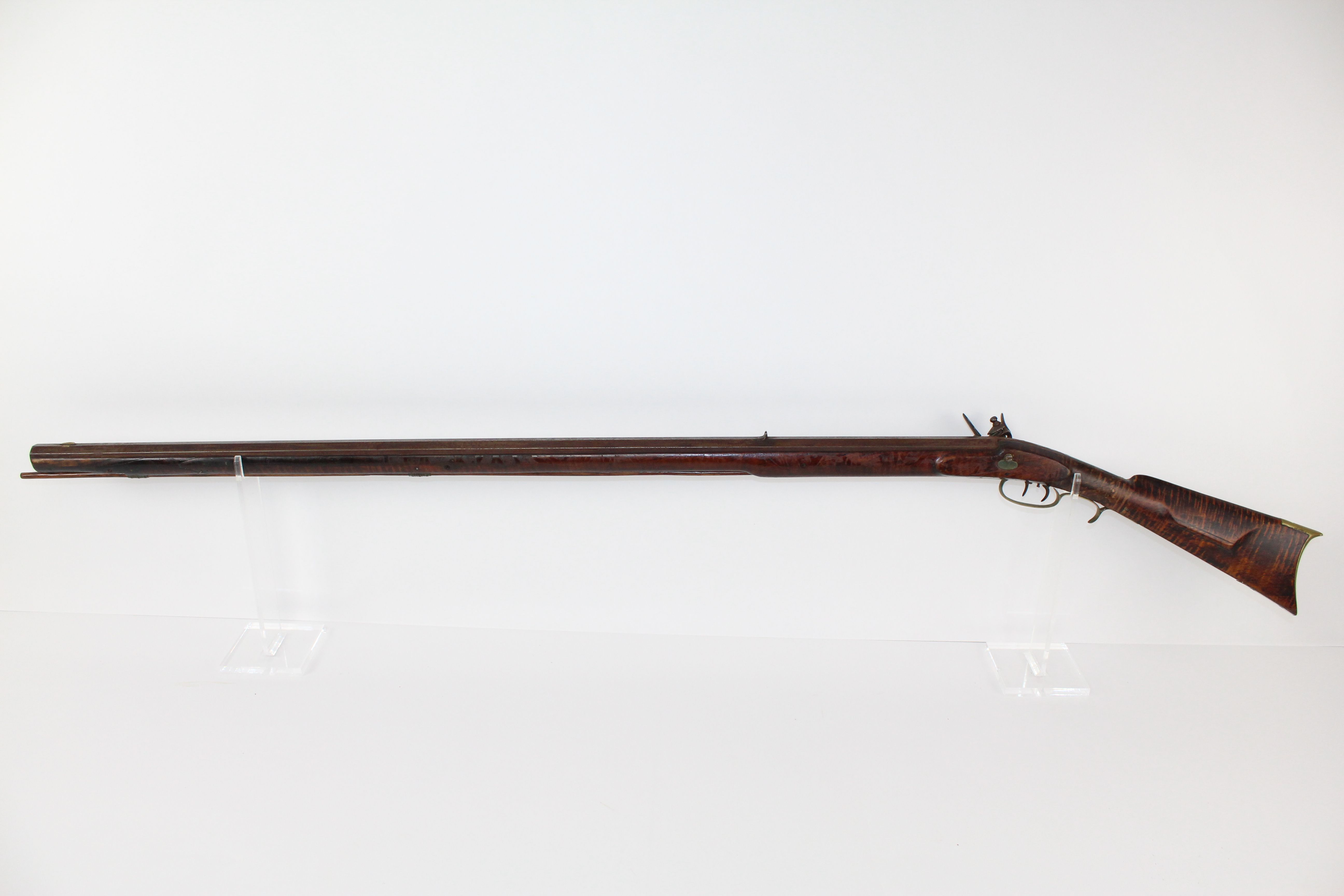 Henry Leman Pennsylvania Kentucky Long Rifle Musket Flintlock Wild West ...