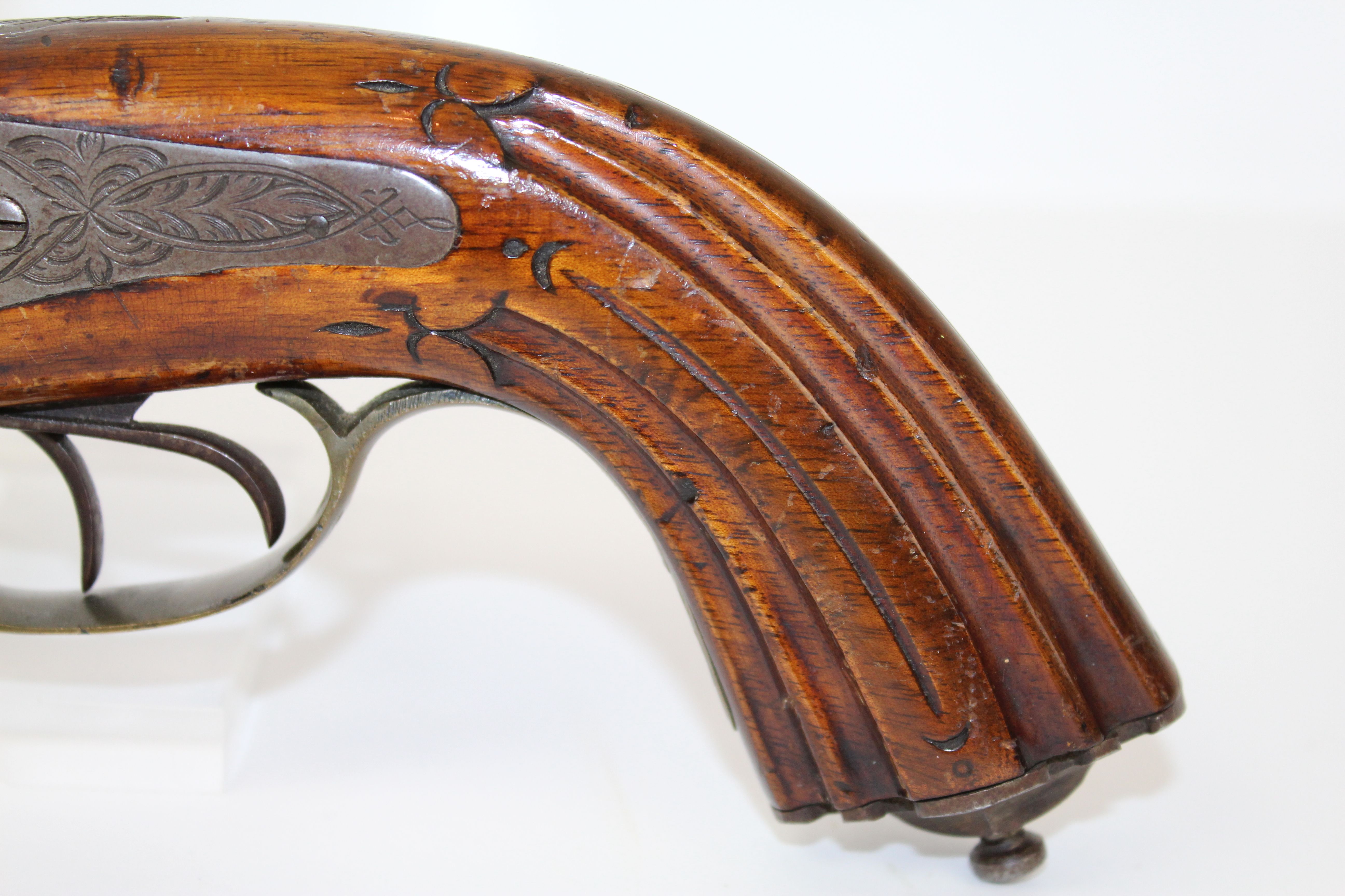 Revolver Pistol Flintlock C&R Antique 003 | Ancestry Guns