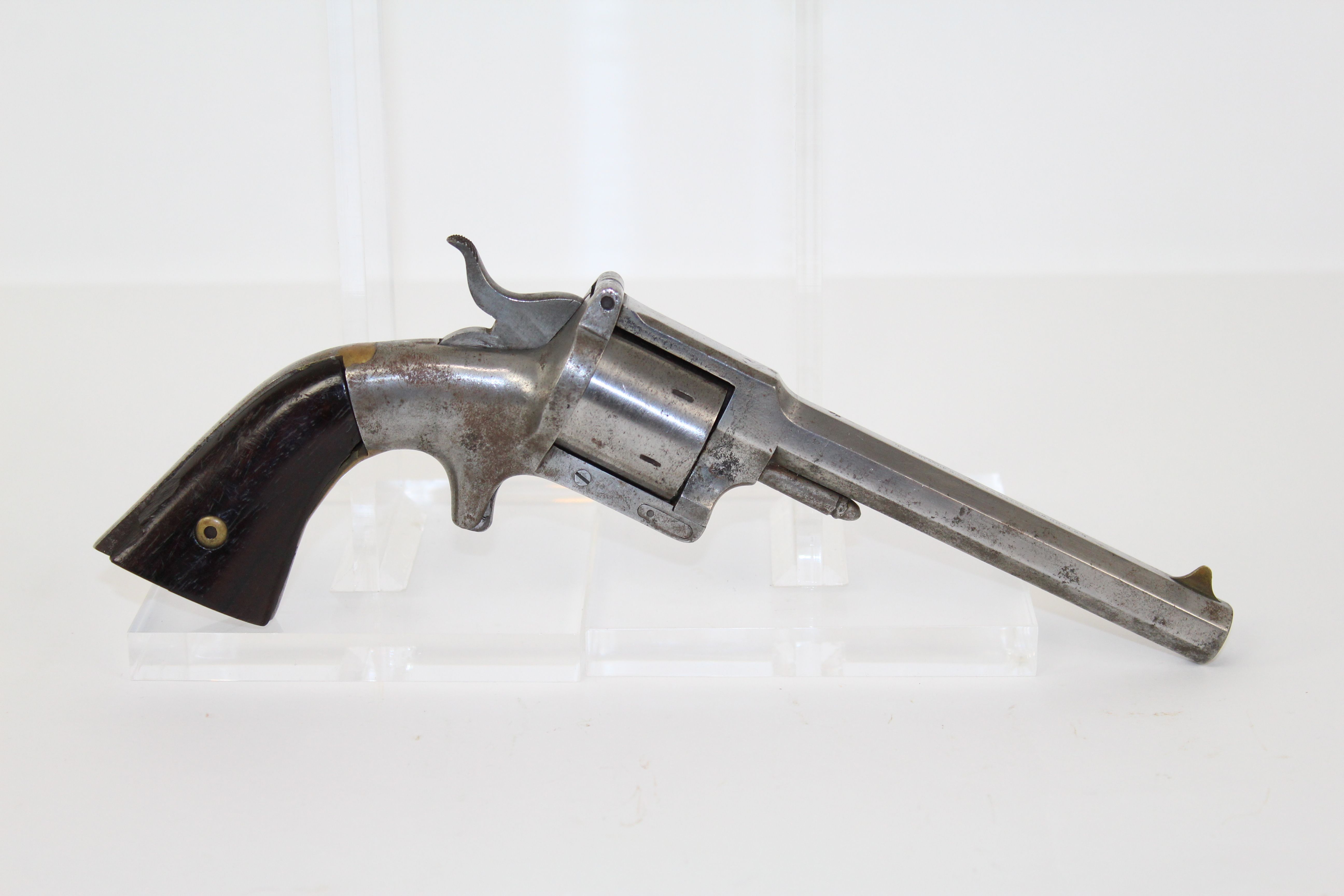 Brass Frame Lucius W. Pond Revolver C&R Antique 011 | Ancestry Guns
