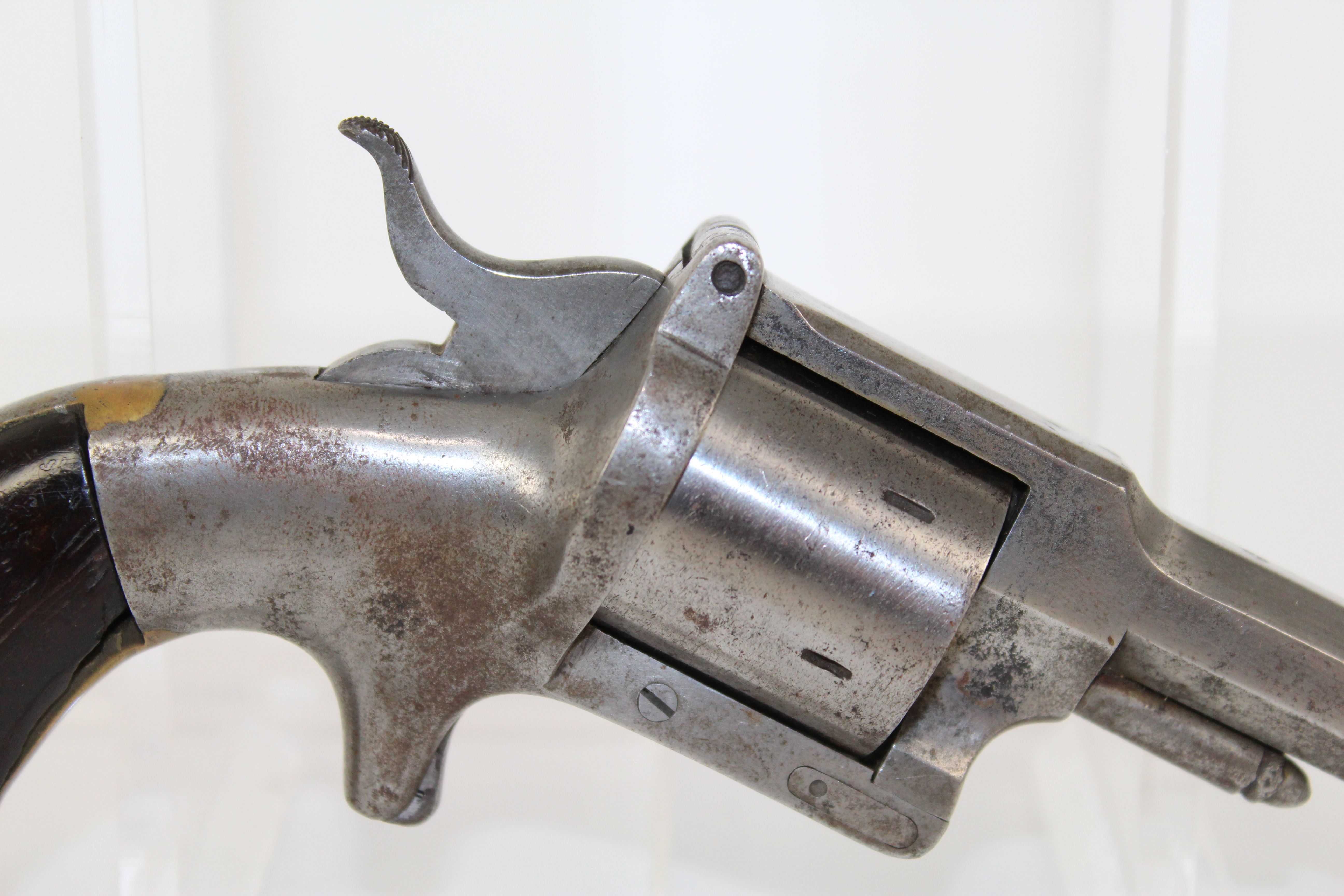 Brass Frame Lucius W. Pond Revolver C&R Antique 012 | Ancestry Guns