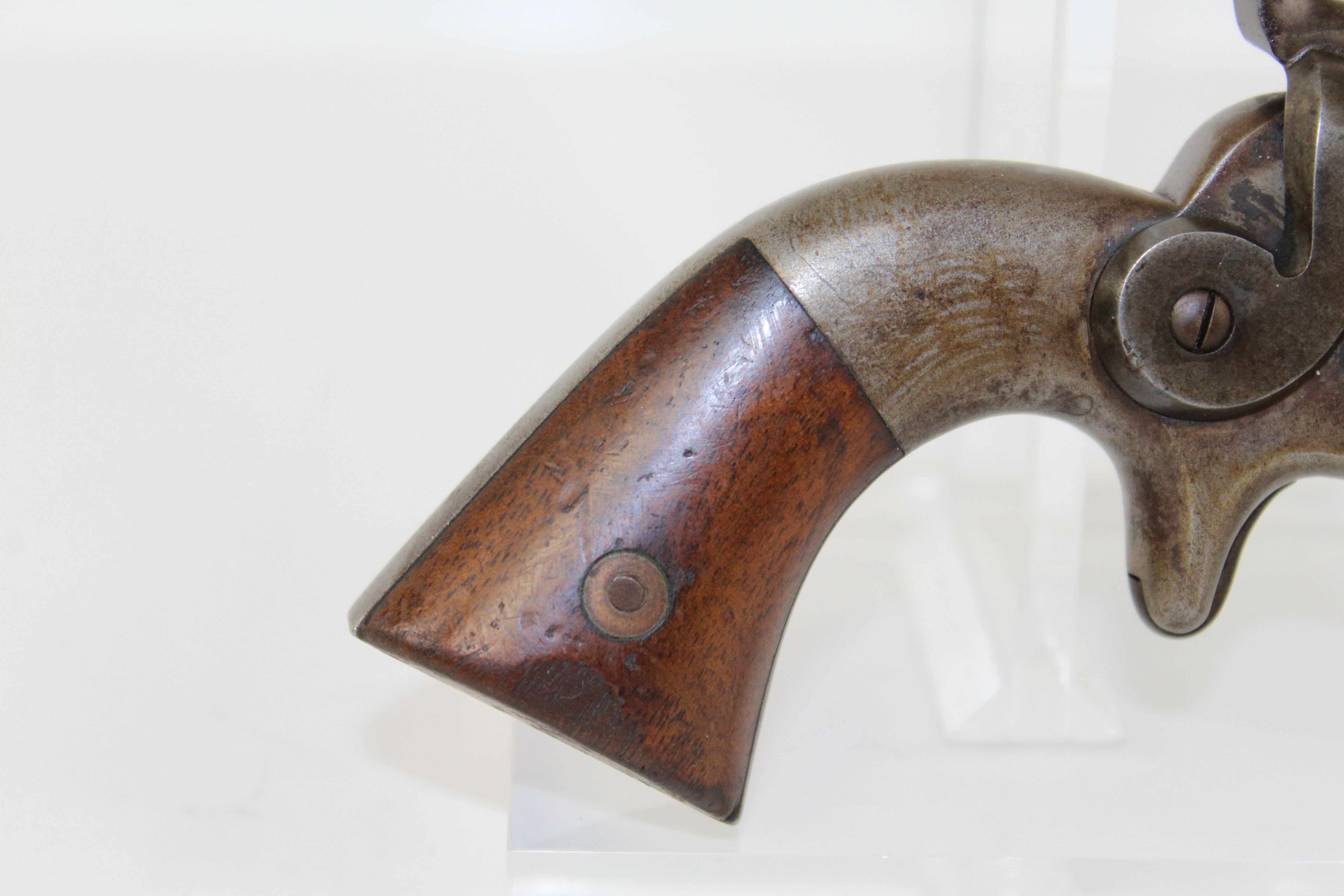 Civil War Ethan Allen & Wheelock Side Hammer .32 Rimfire Revolver 004 ...