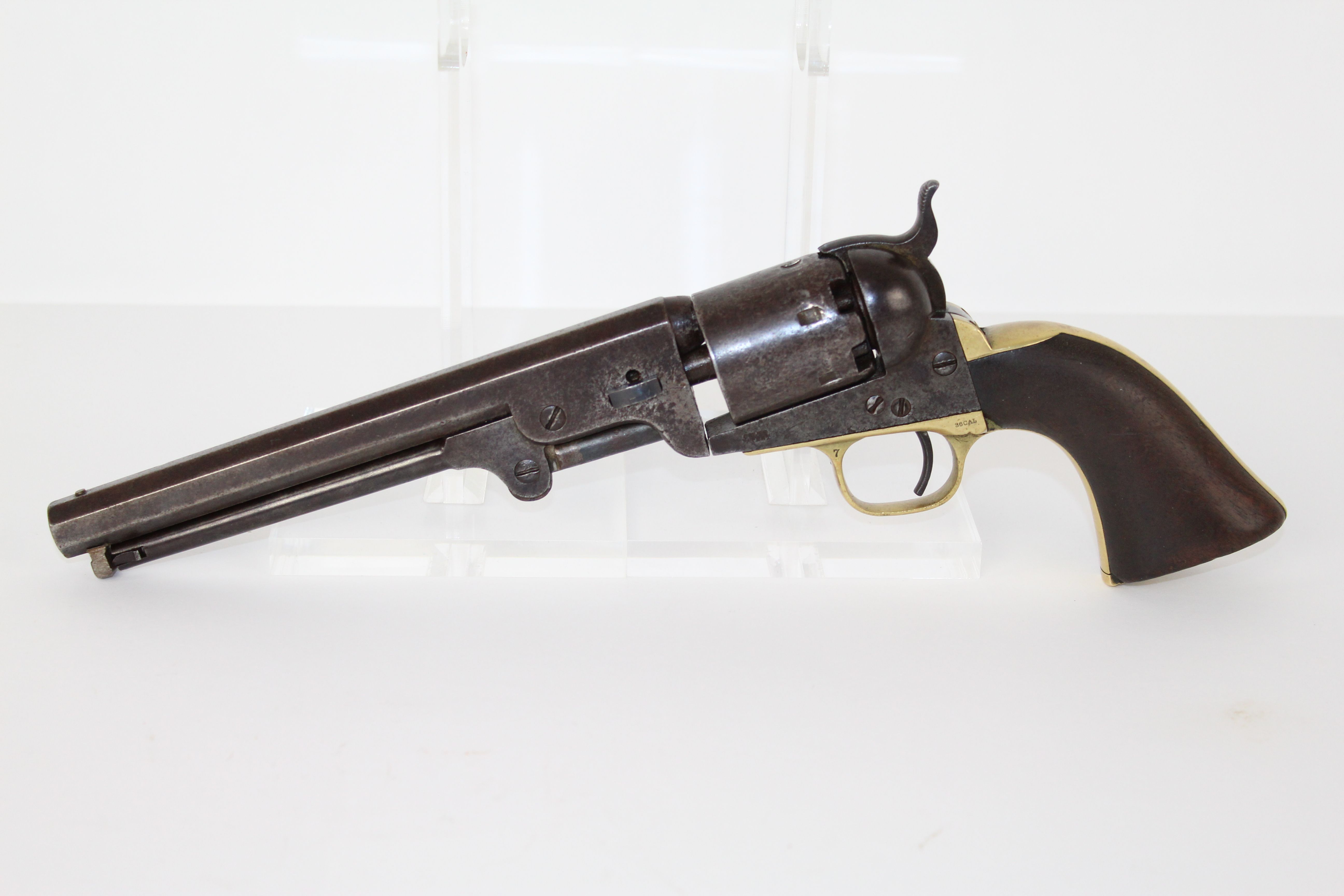 Civil War Samuel Colt 1851 Navy Revolver 1863 001 | Ancestry Guns