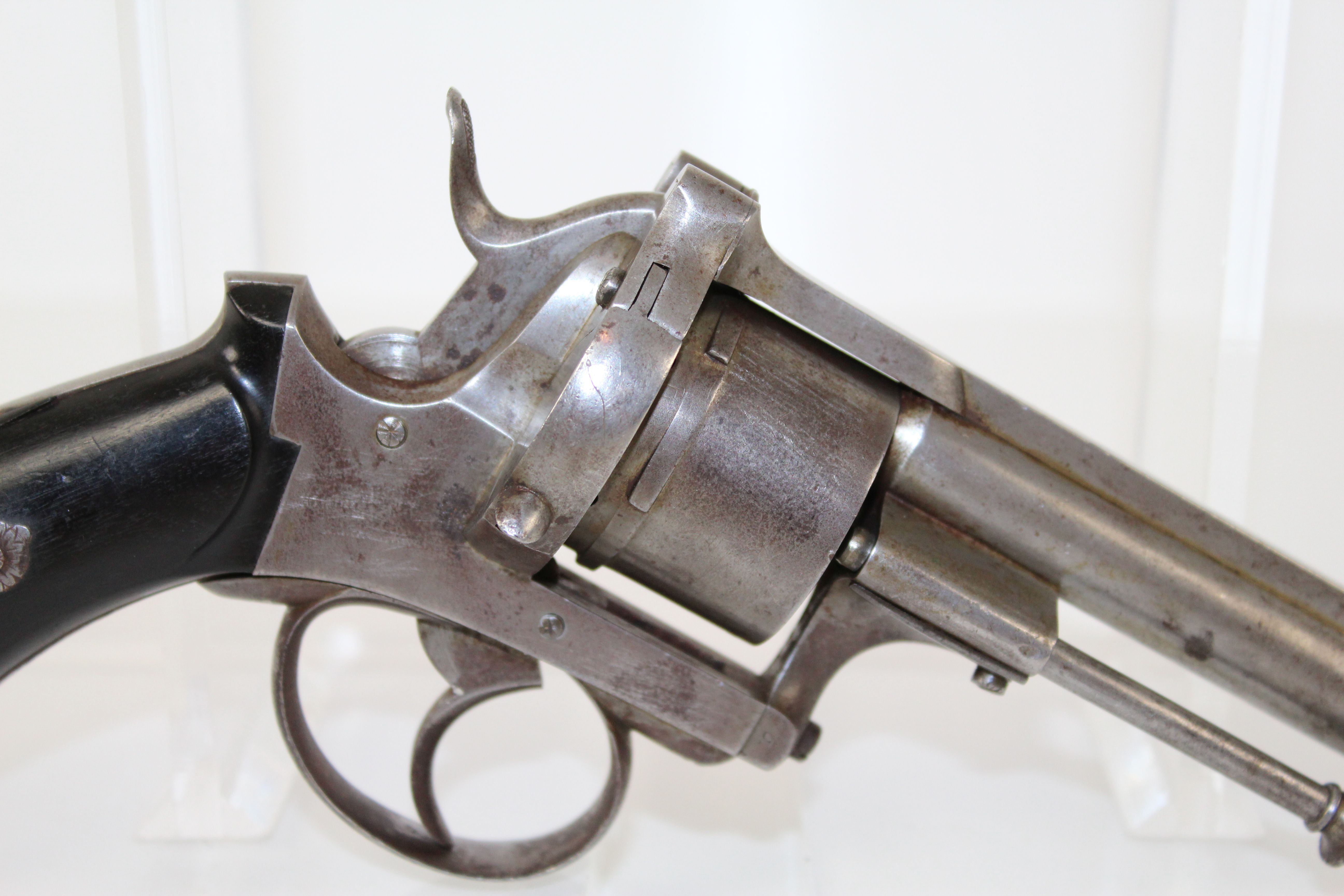 French pinfire Revolver C&R Antique 009 | Ancestry Guns