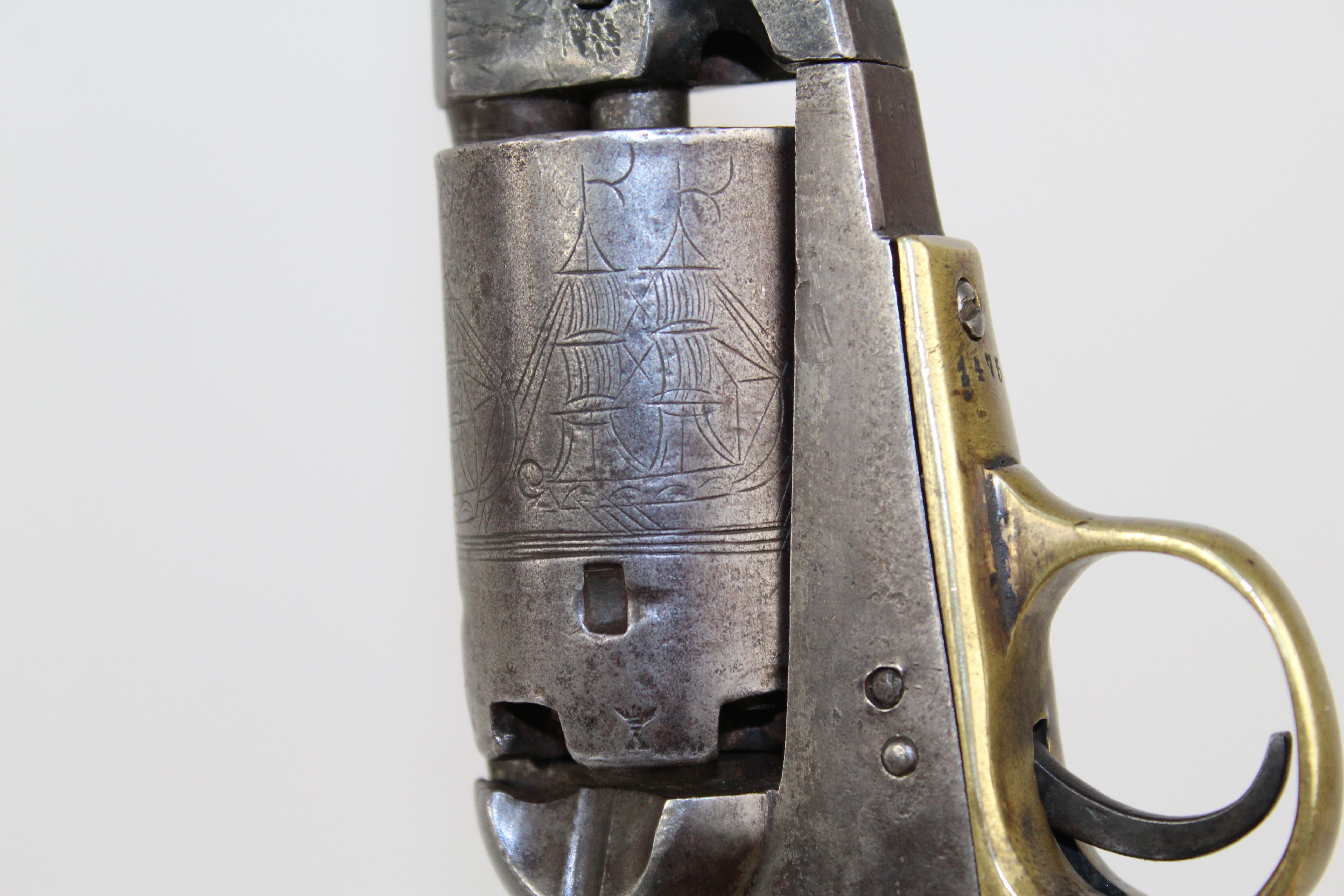 Middle Eastern Copy Corsair Barbary Colt 1849 Pocket Revolver 009 ...