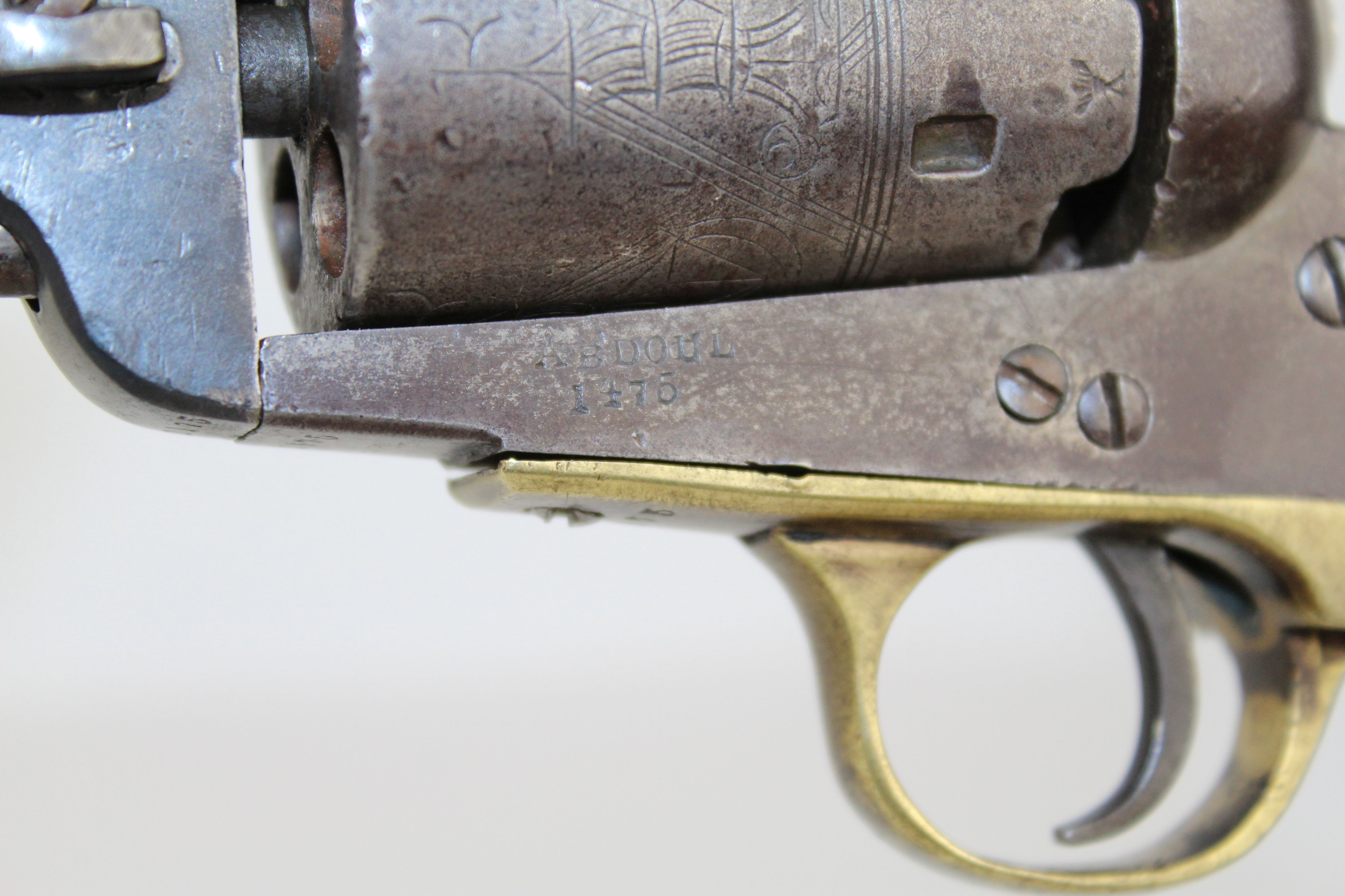 Middle Eastern Copy Corsair Barbary Colt 1849 Pocket Revolver 011 ...