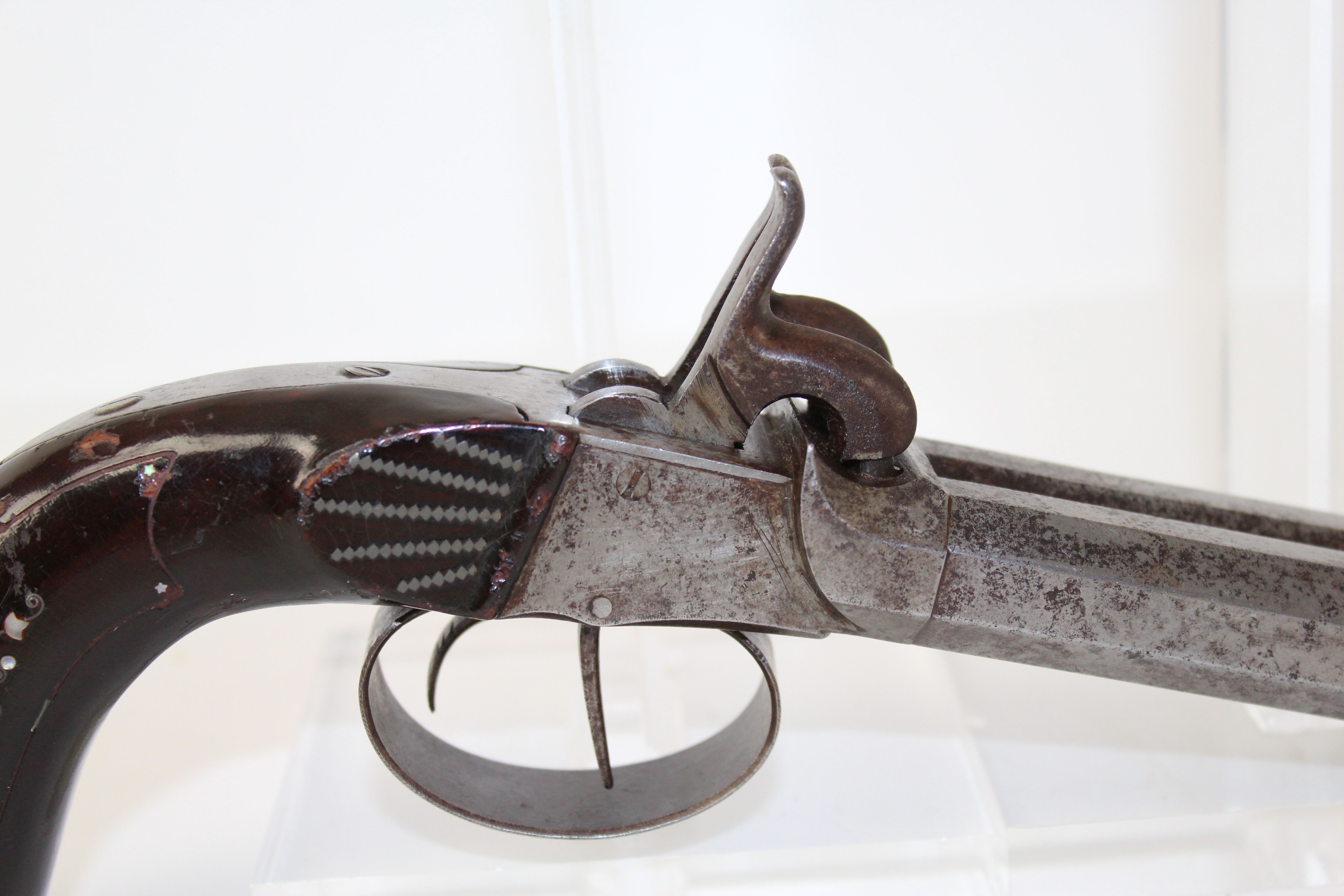 Revolver Pistol Flintlock C&R Antique 009 | Ancestry Guns