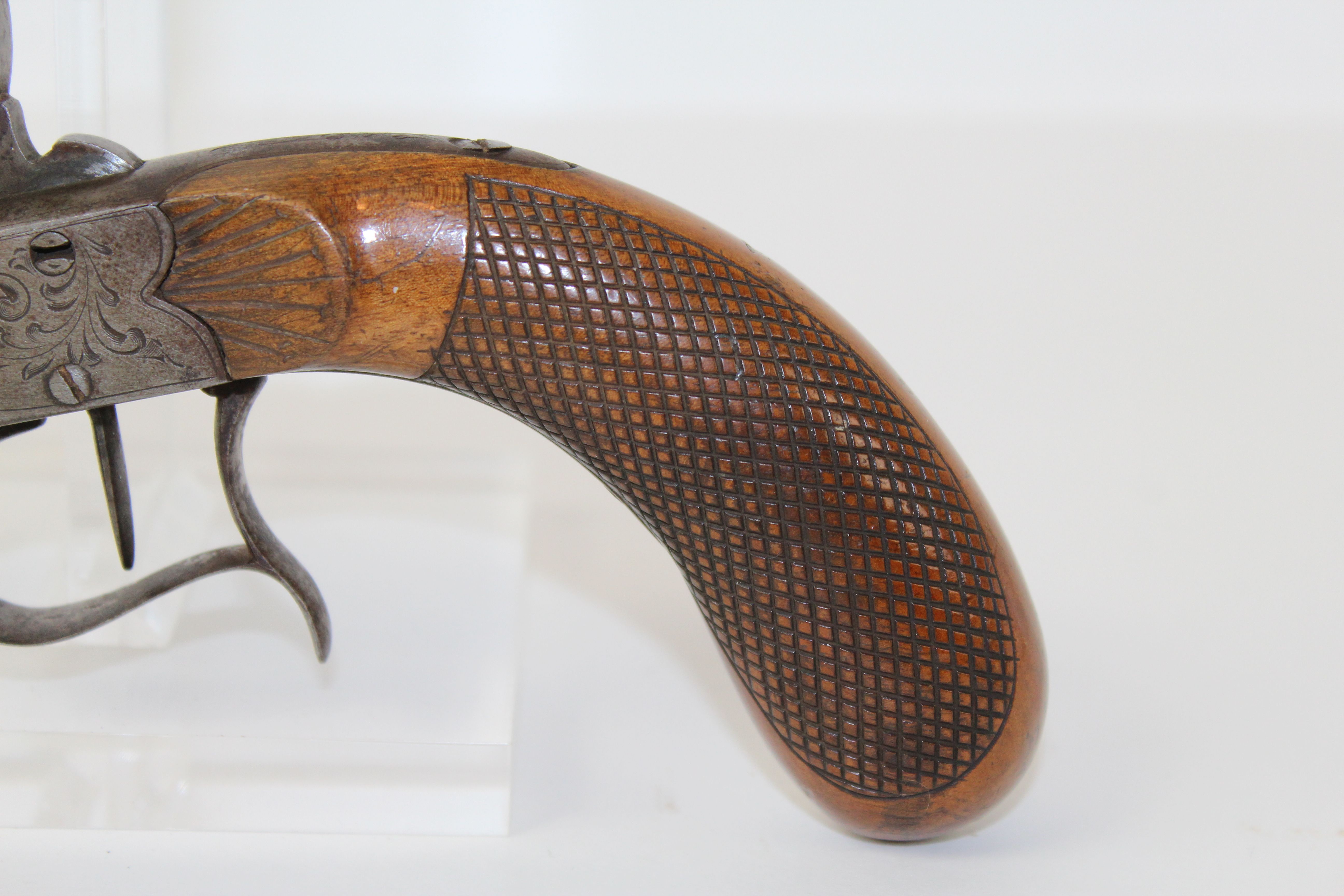 Revolver Pistol Flintlock C&R Antique 010 | Ancestry Guns