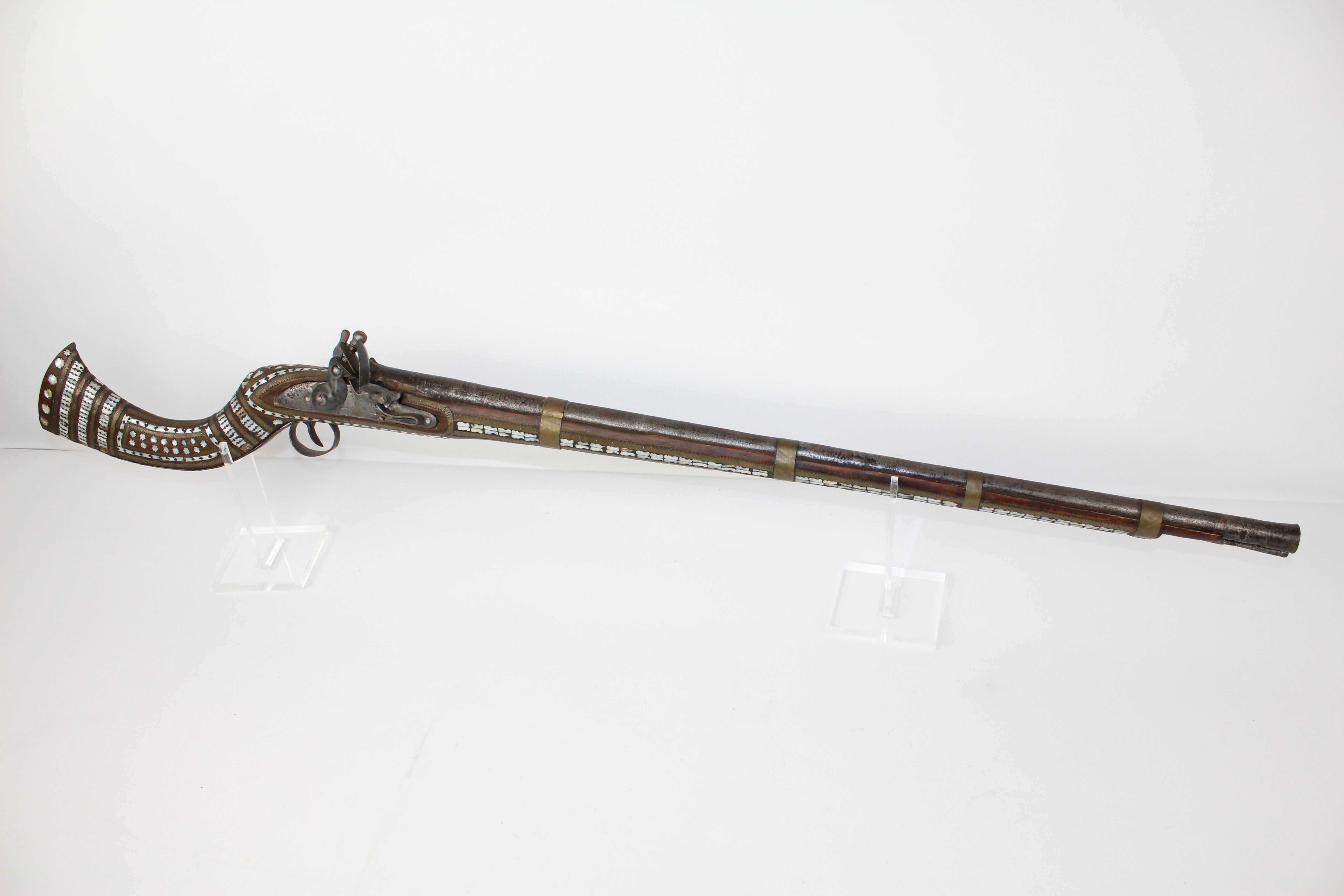 Anglo-Afghan War British East India Company Jezail Flintlock Musket ...