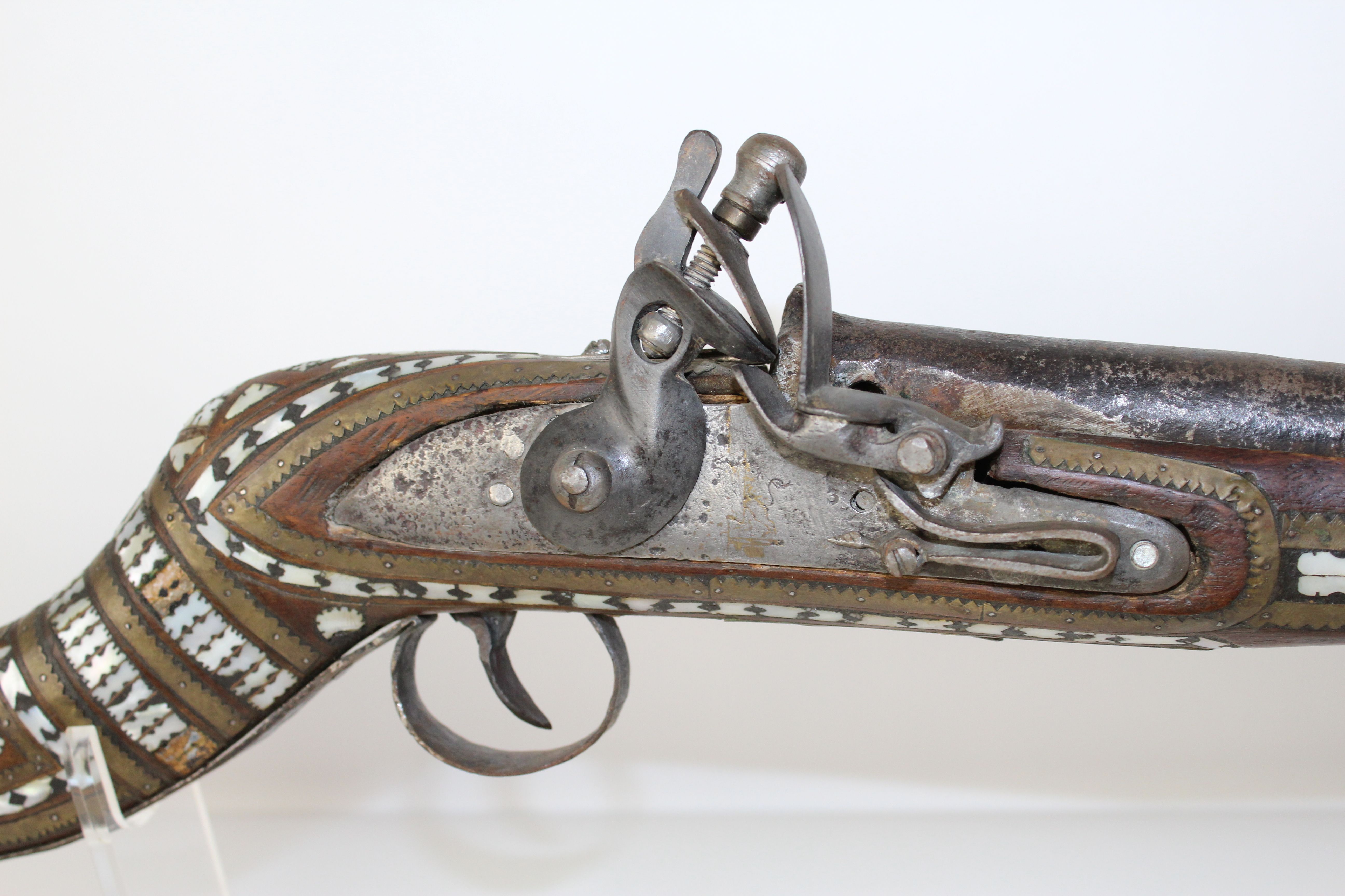 Anglo-Afghan War British East India Company Jezail Flintlock Musket ...