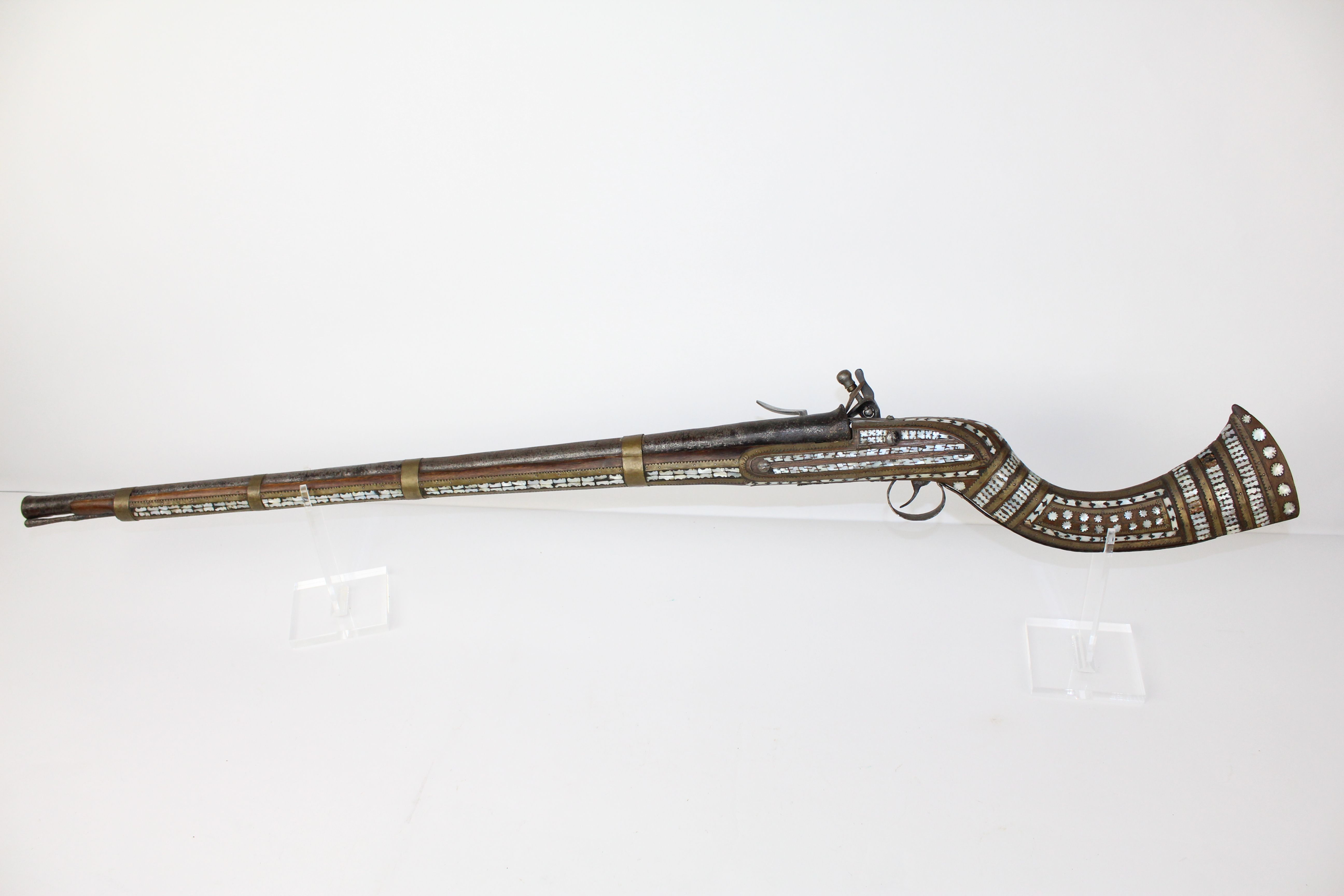 Anglo-Afghan War British East India Company Jezail Flintlock Musket ...