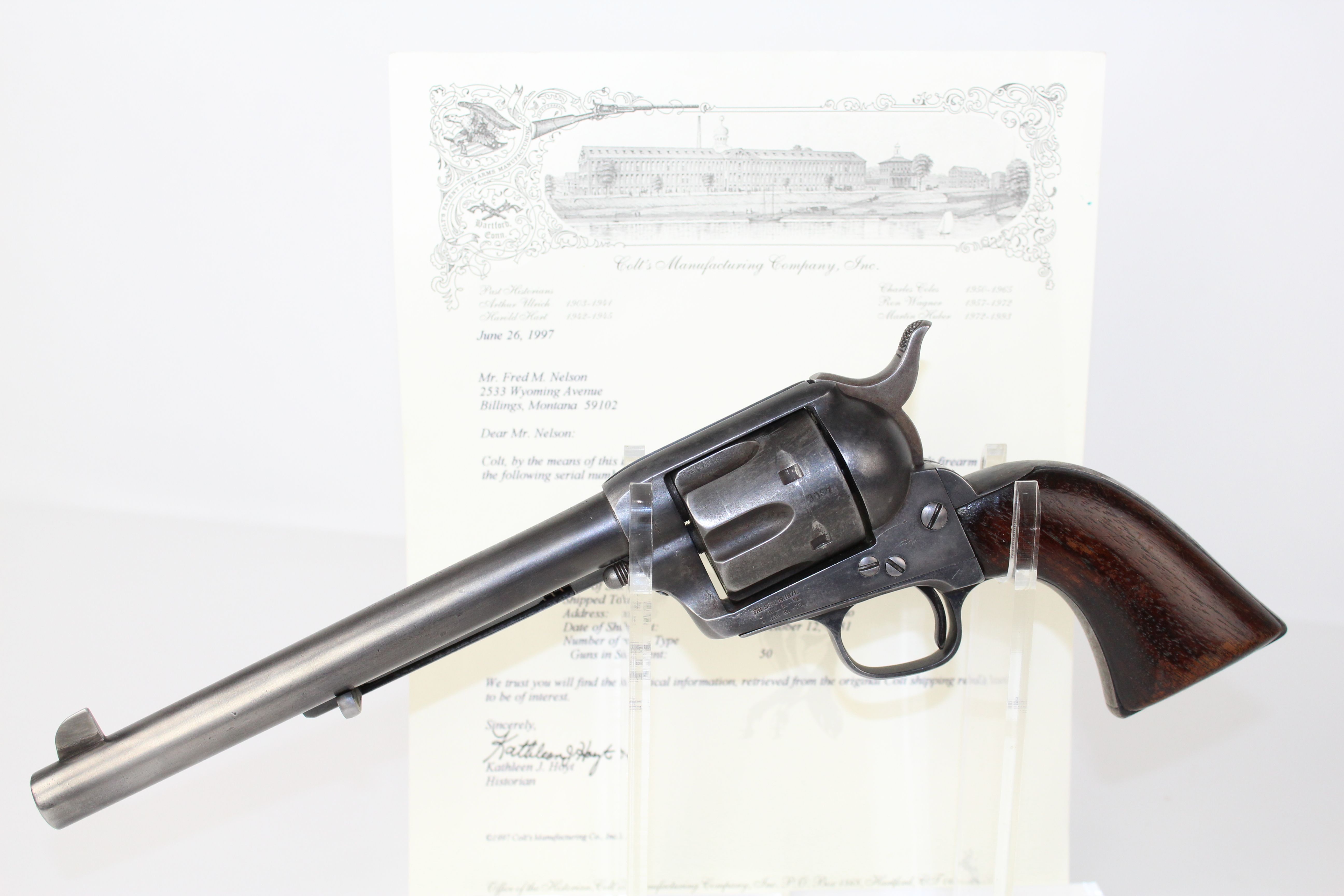 Antique Black Powder Colt SAA Single Action Army J.P. Lower Colorado ...