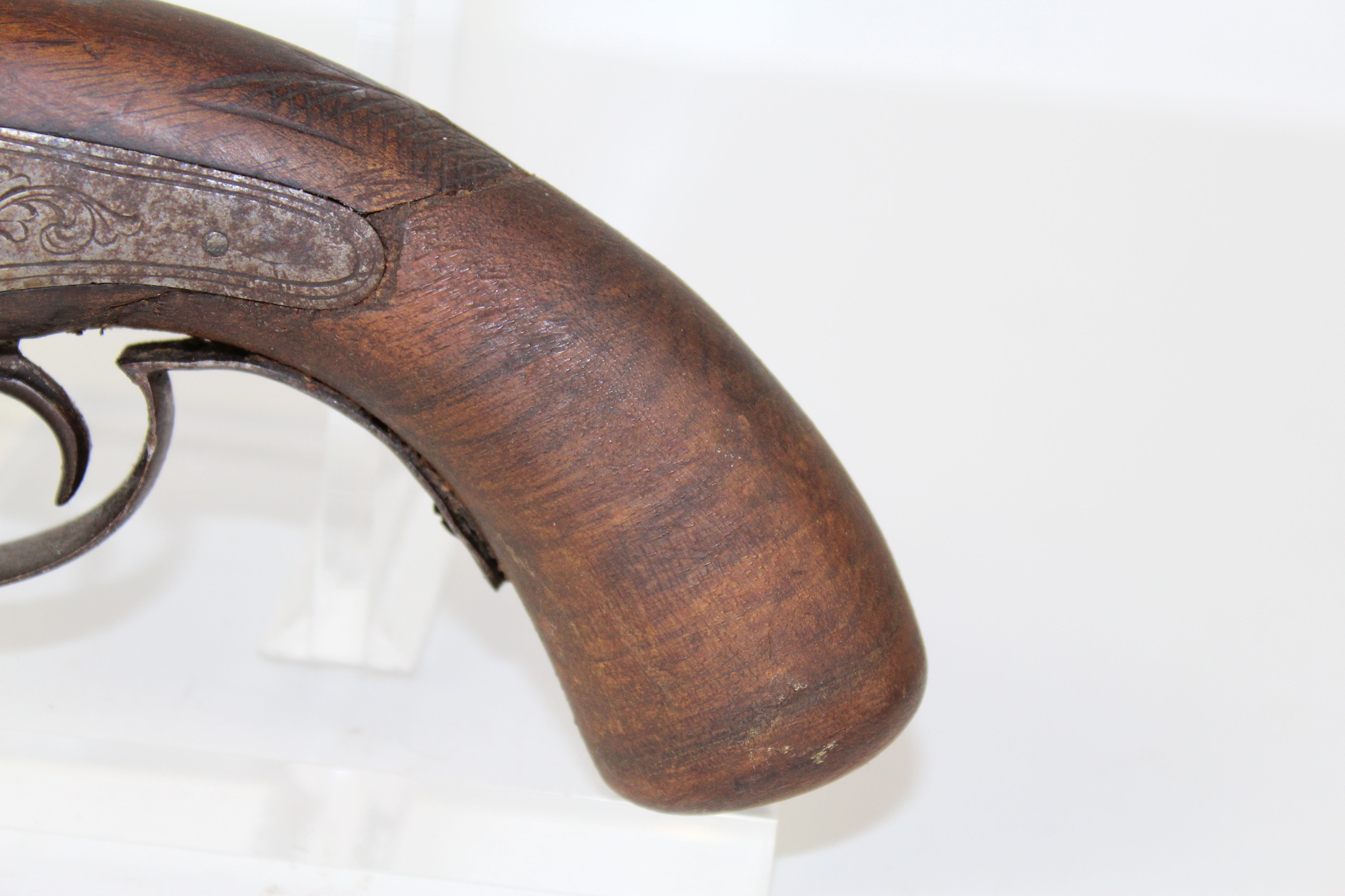 Blas Trevino Eibar Spanish Basque Antique SxS Double Barrel Pistol 003 ...