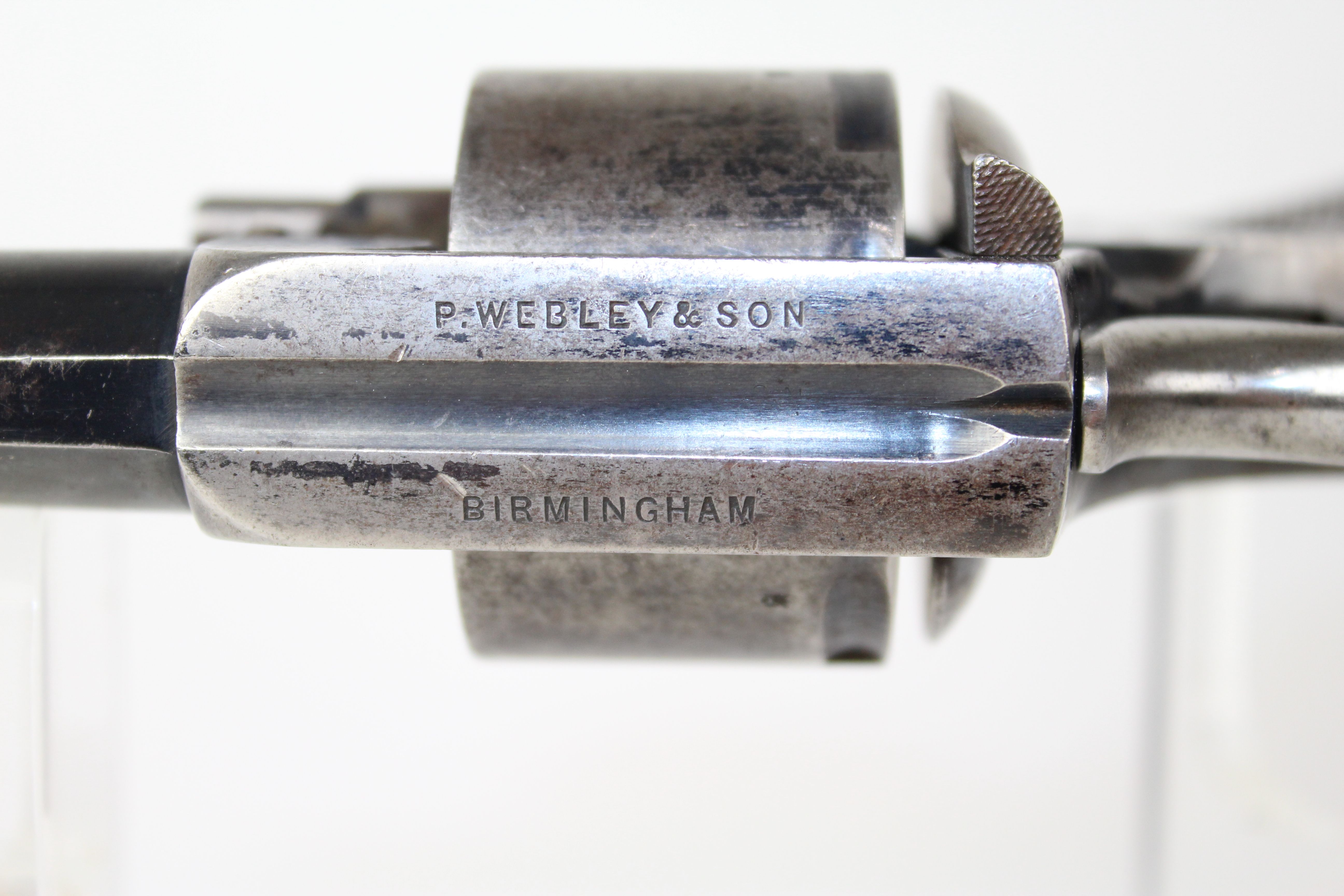 British Webley & Son 1880 Metropolitan Police Revolver Birmingham 450 ...