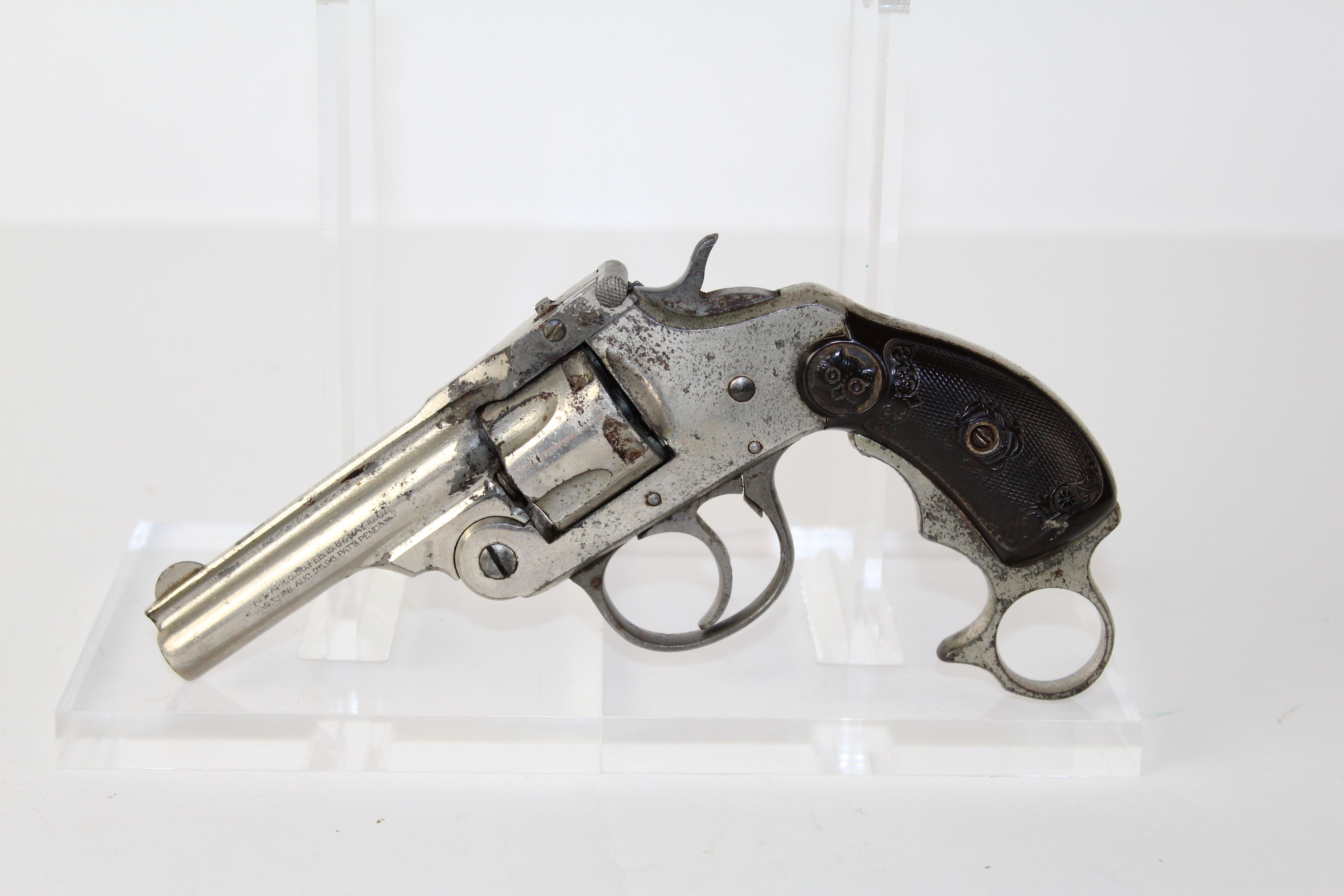 Iver Johnson Safety Automatic Double Action Revolver C&R Antique 001 ...