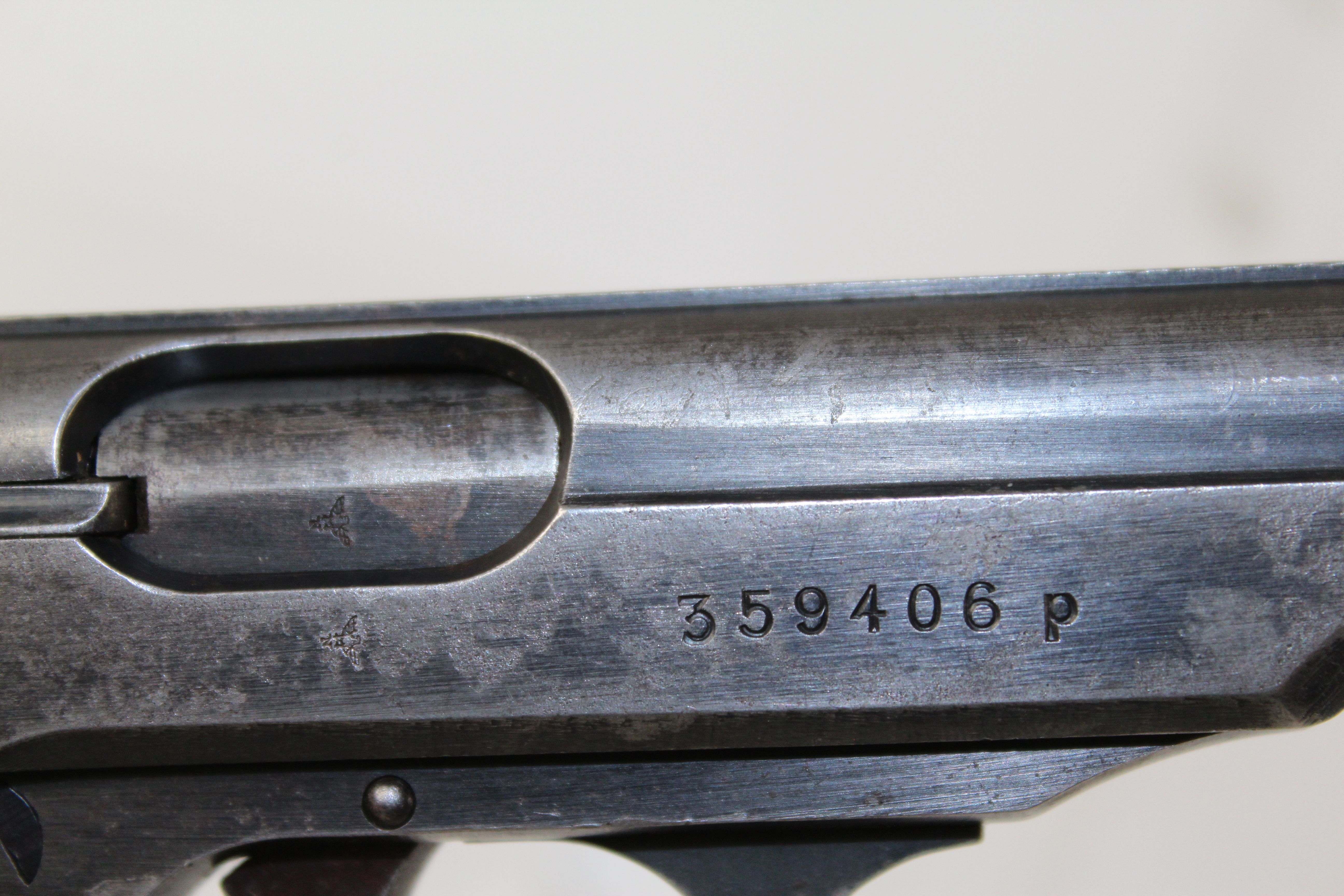 Military Proofed Walther PP Pistol C&R Antique 008 | Ancestry Guns