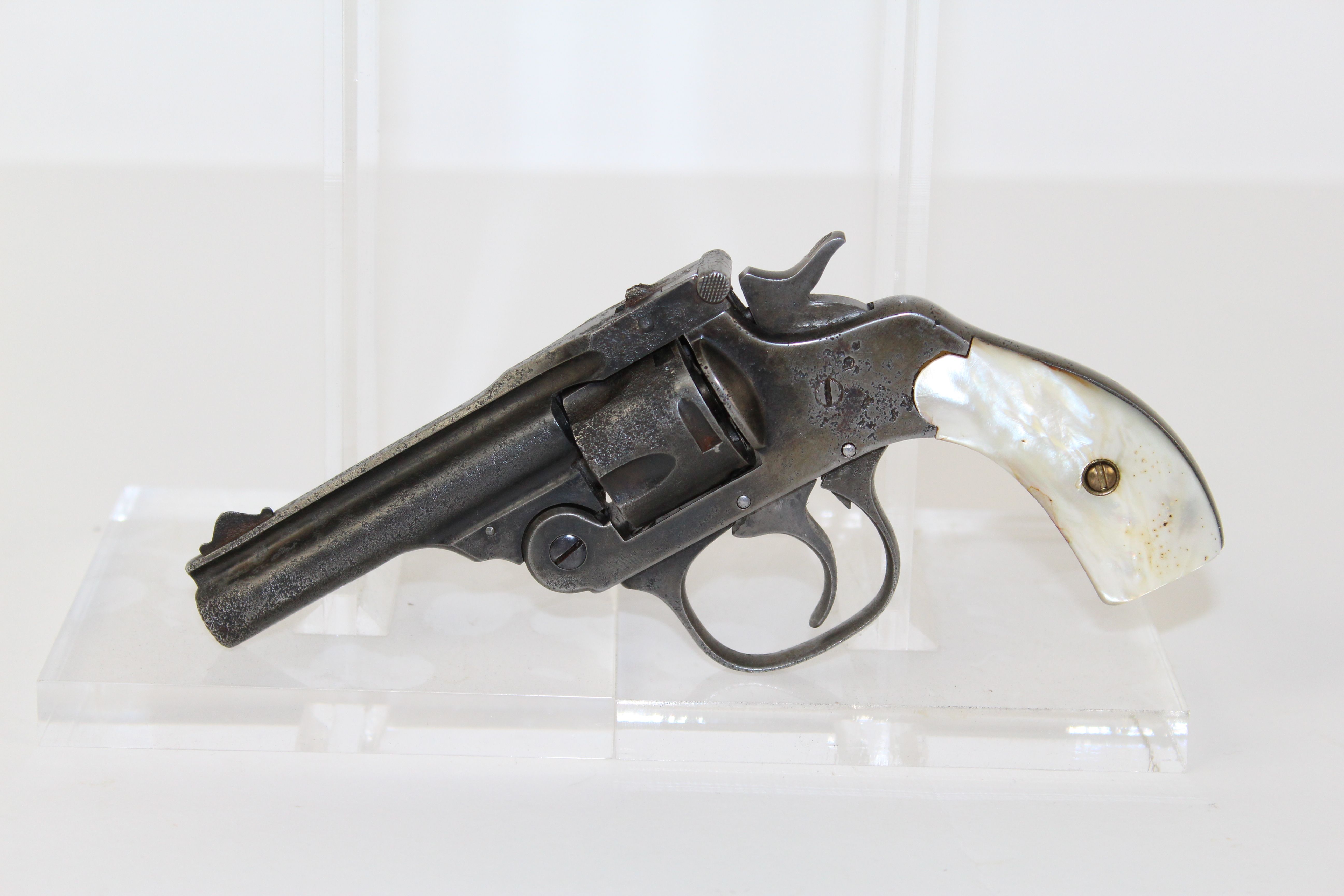 National Arms Company Revolver with Pearl Grips C&R Antique 001 ...