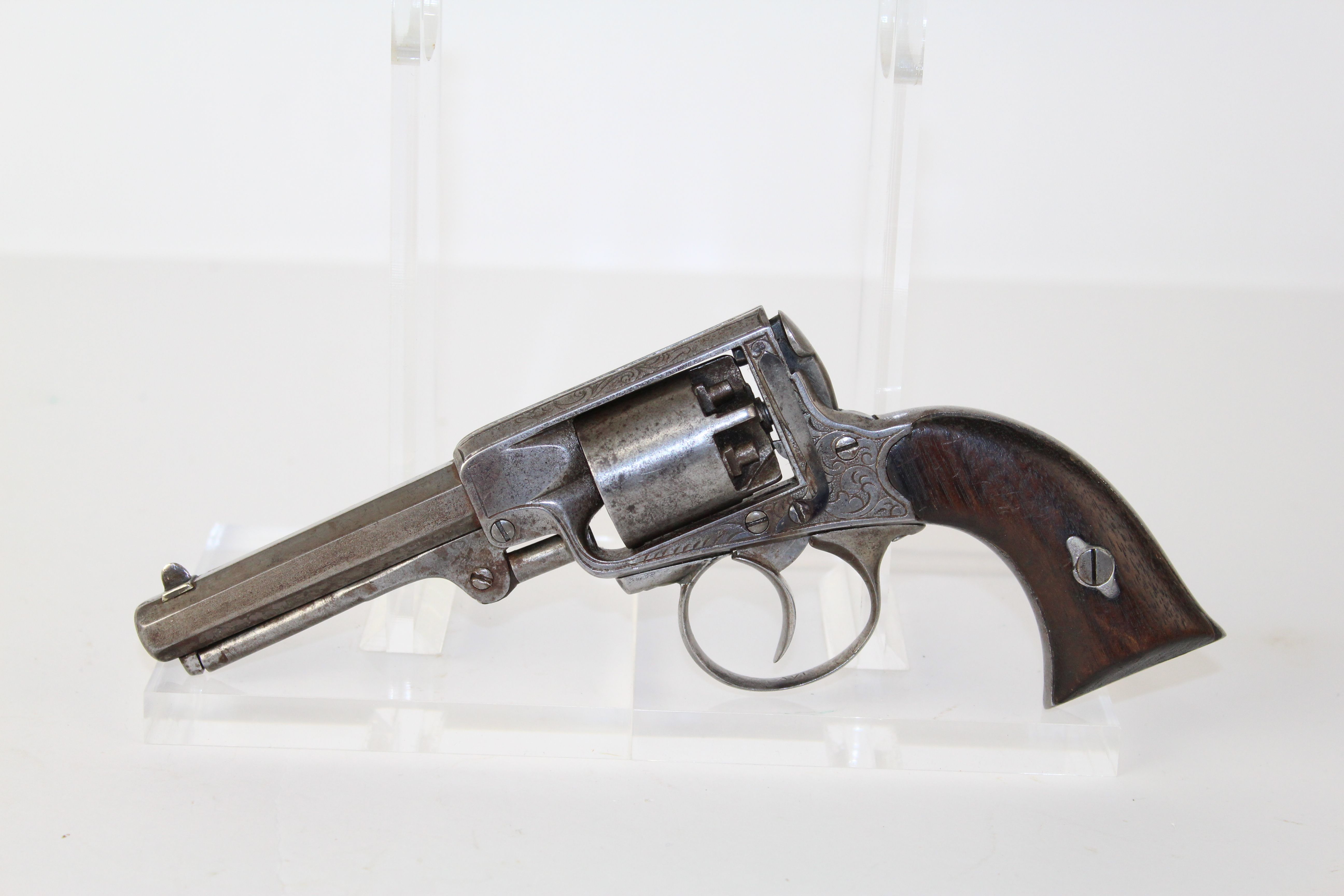 Rare Engraved IXL Double Action Revolver C&R Antique 001 | Ancestry Guns