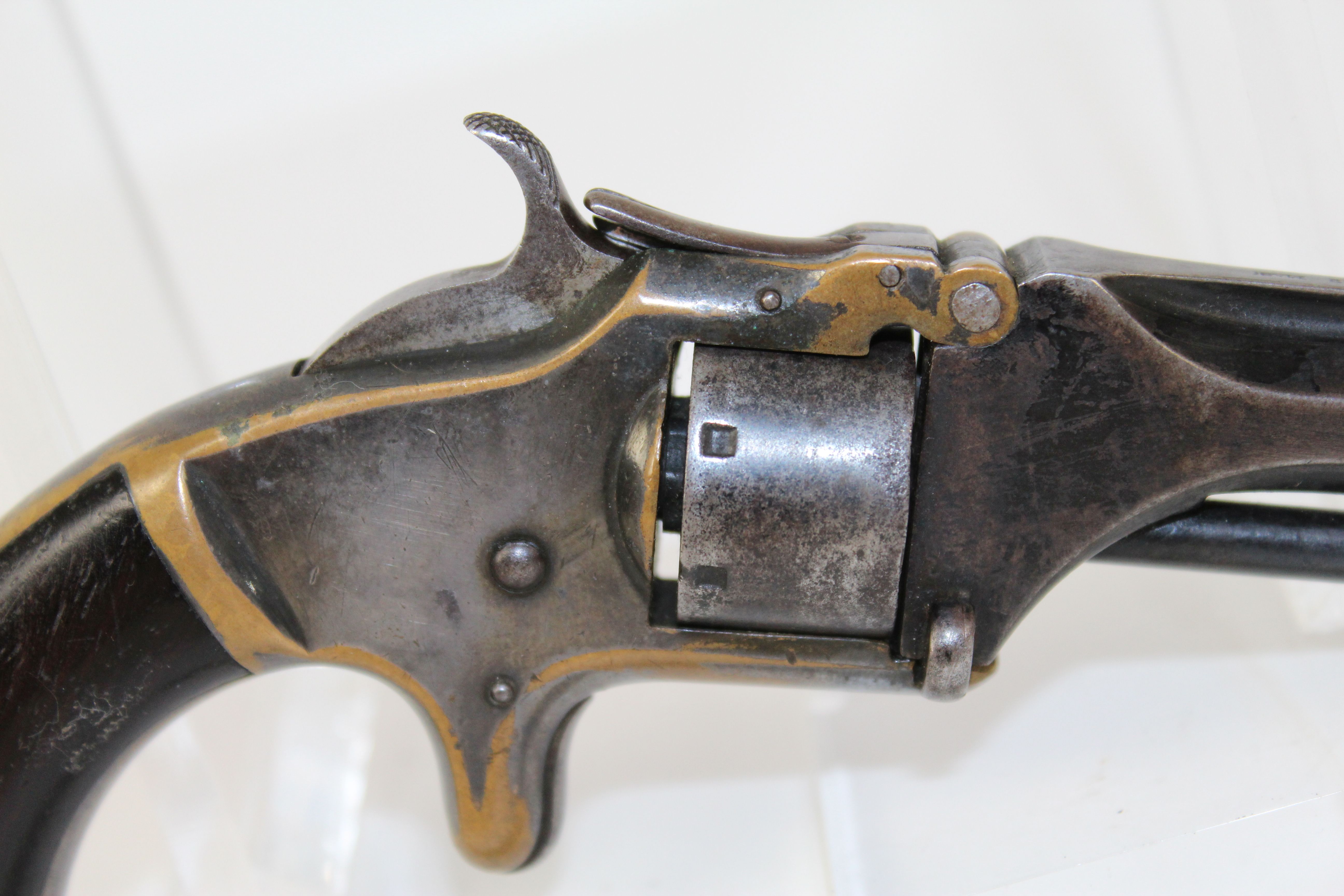 Revolver Pistol Flintlock C&R Antique 008 | Ancestry Guns