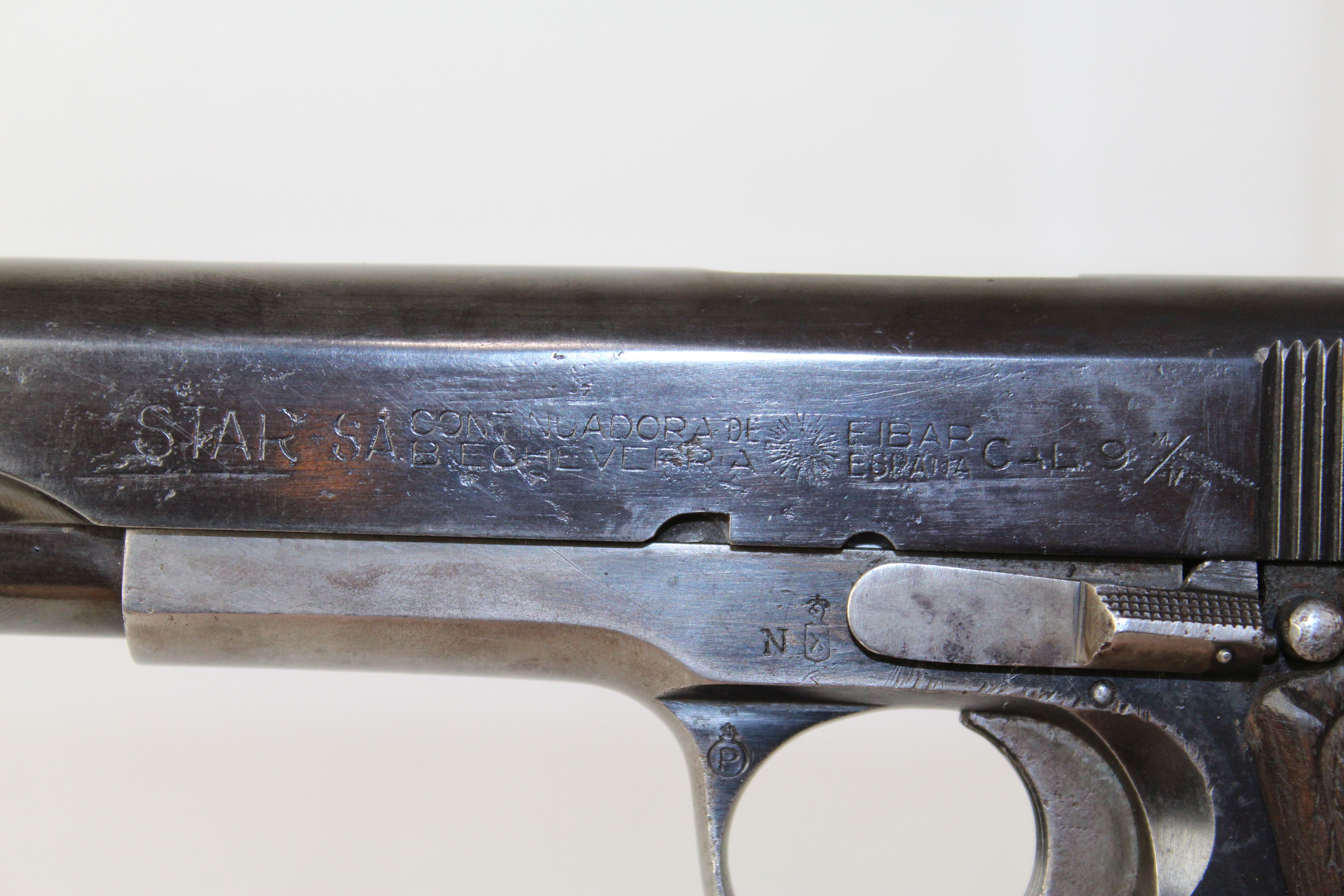 Star model B Pistol C&R Antique 006 | Ancestry Guns