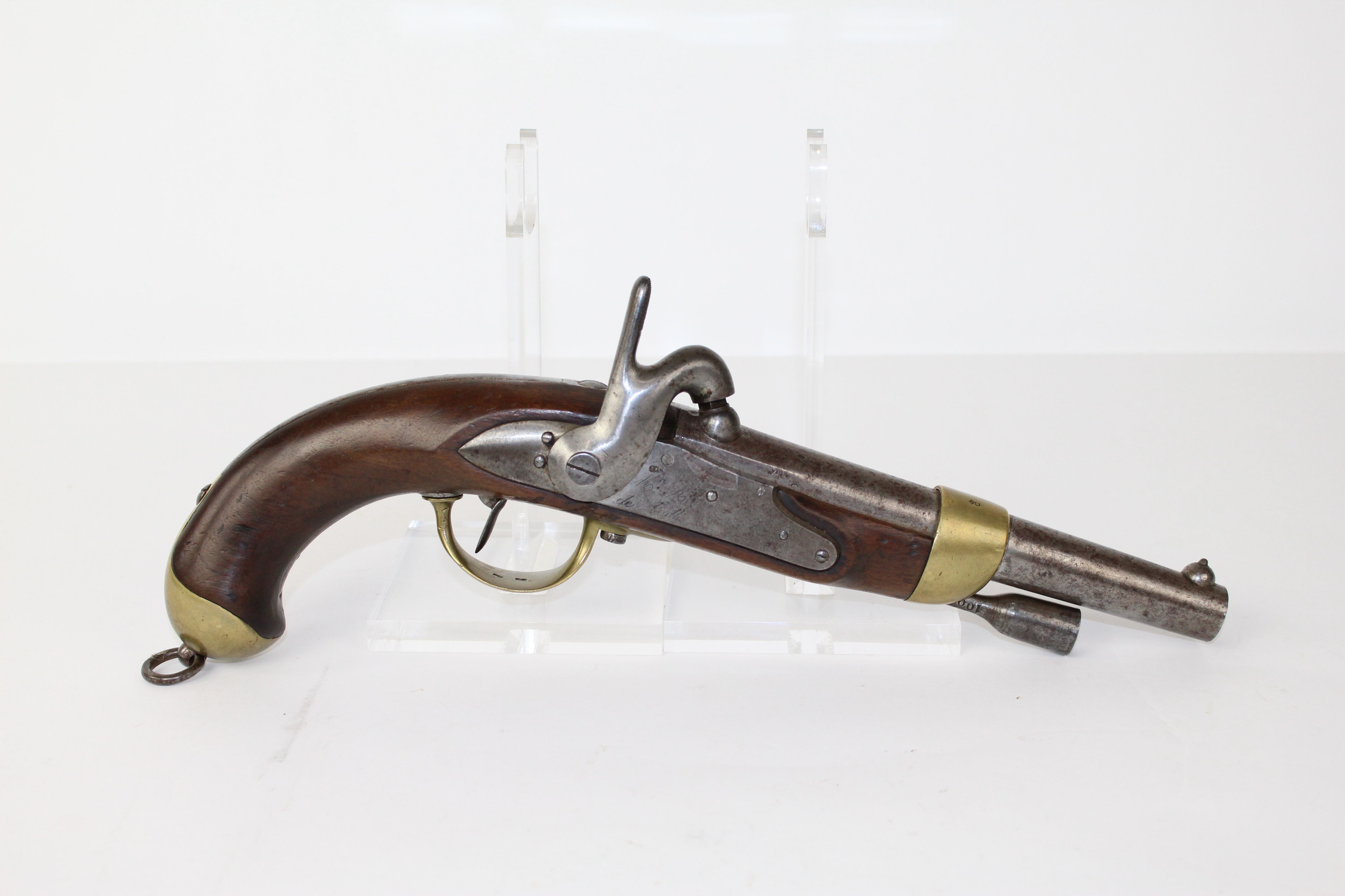 Tulle Arsenal French Model 1822 T Bis Percussion Pistol C&R Antique 001 ...