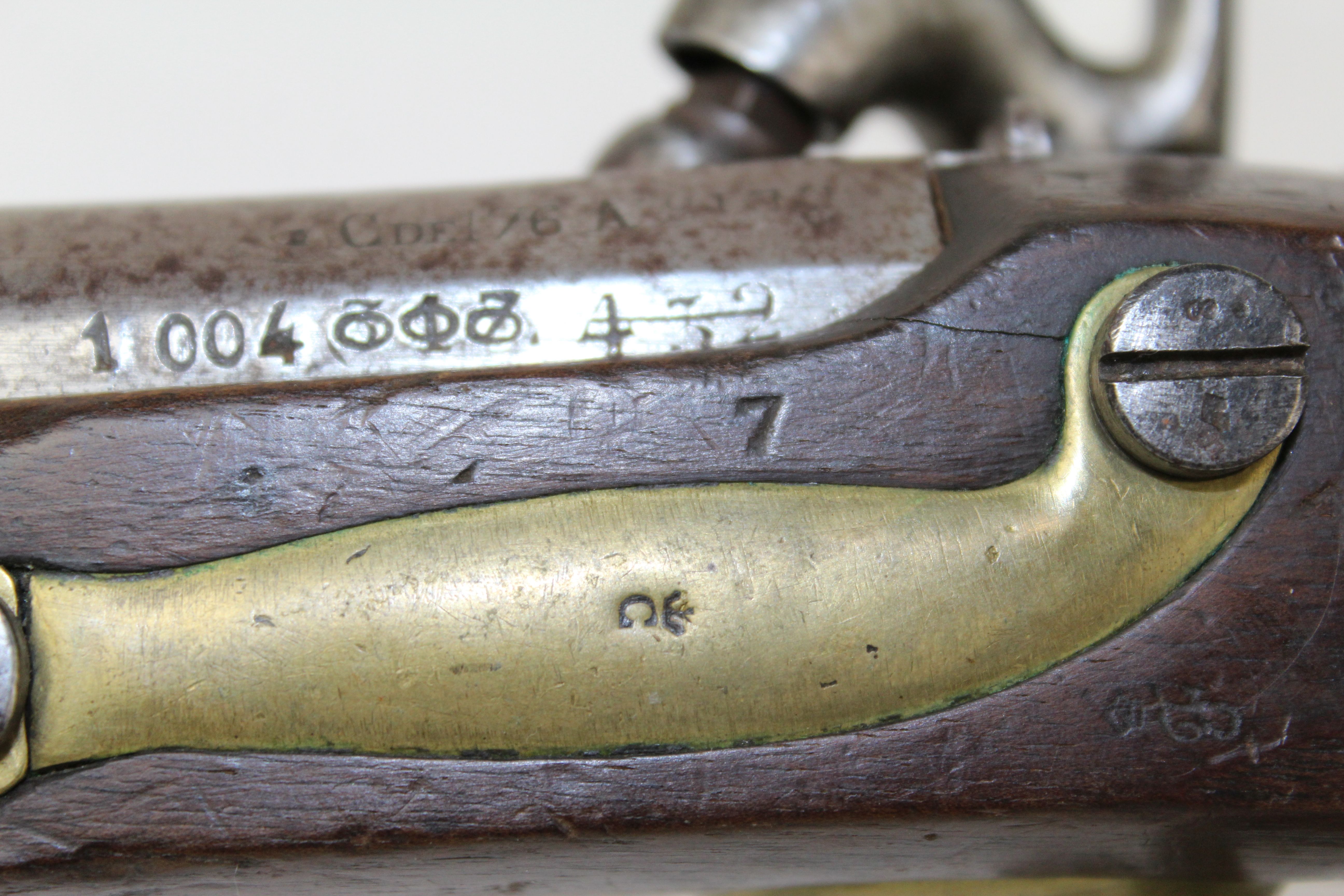 Tulle Arsenal French Model 1822 T Bis Percussion Pistol C&R Antique 013 ...