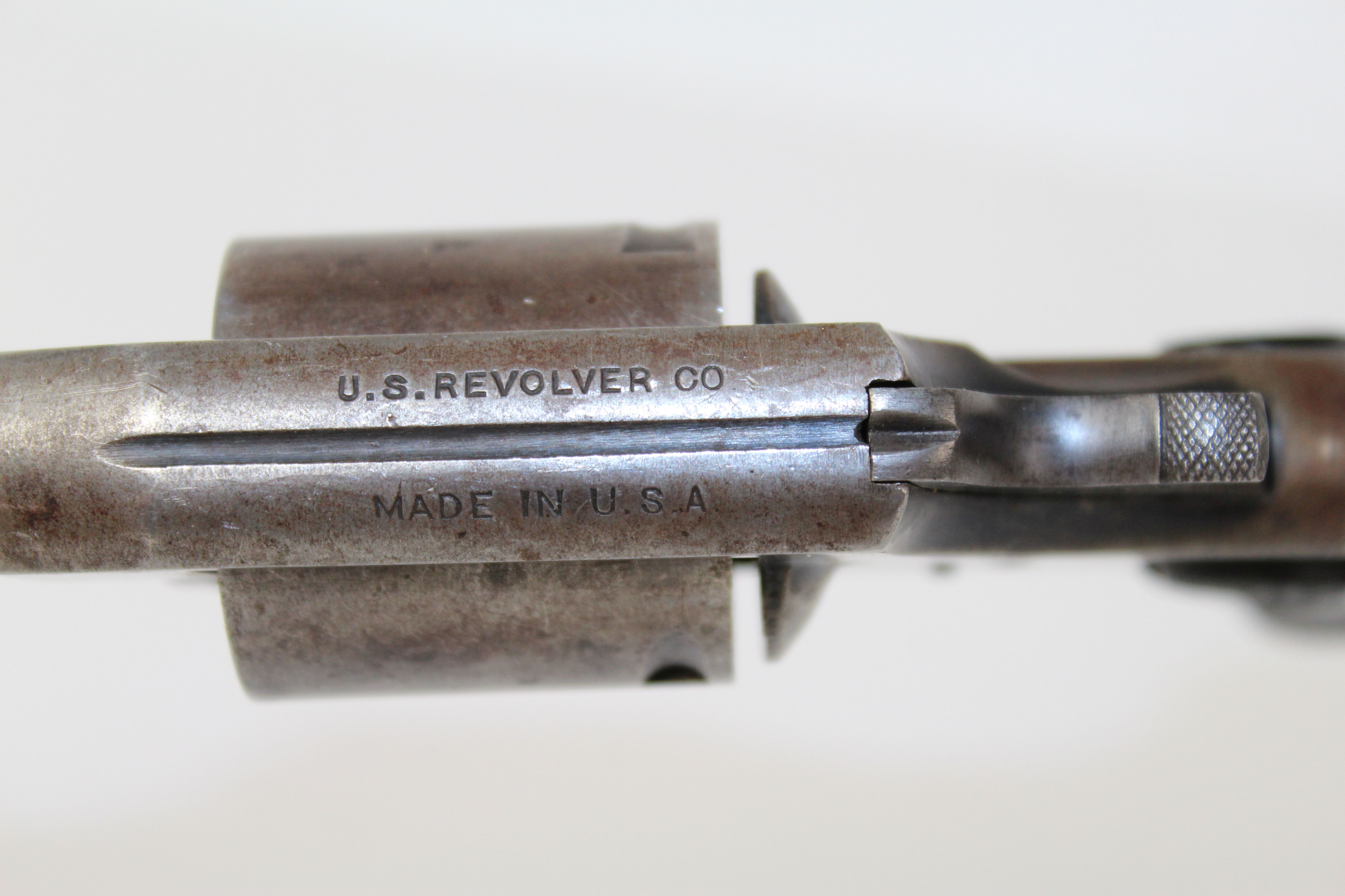 U.S. Revolver Co. Solid Frame Hammer Revolver C&R Antique 005 ...