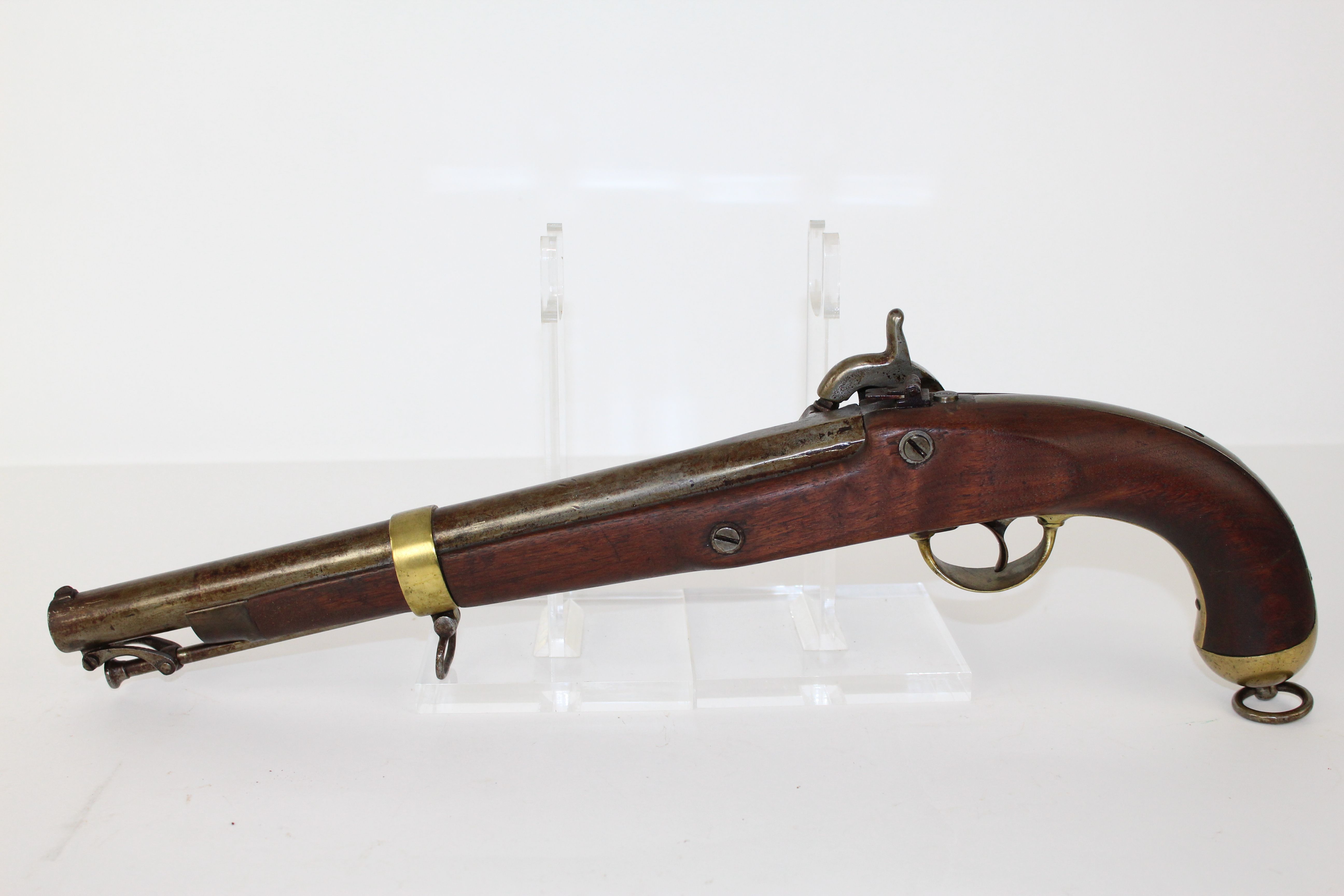 U.S. Springfield Model 1855 Percussion Pistol Carbine C&R Antique 010 ...