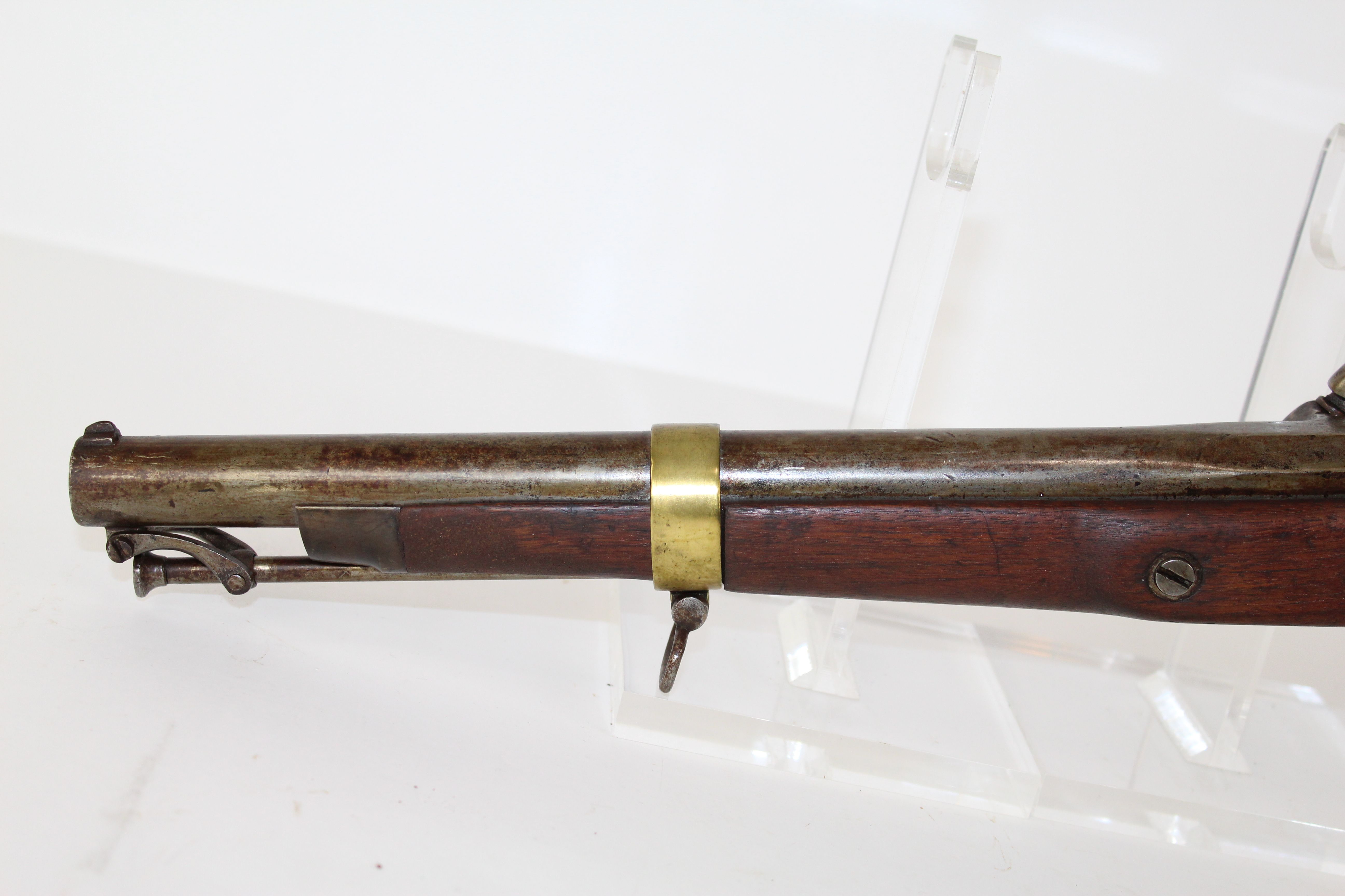 U.S. Springfield Model 1855 Percussion Pistol Carbine C&R Antique 011 ...