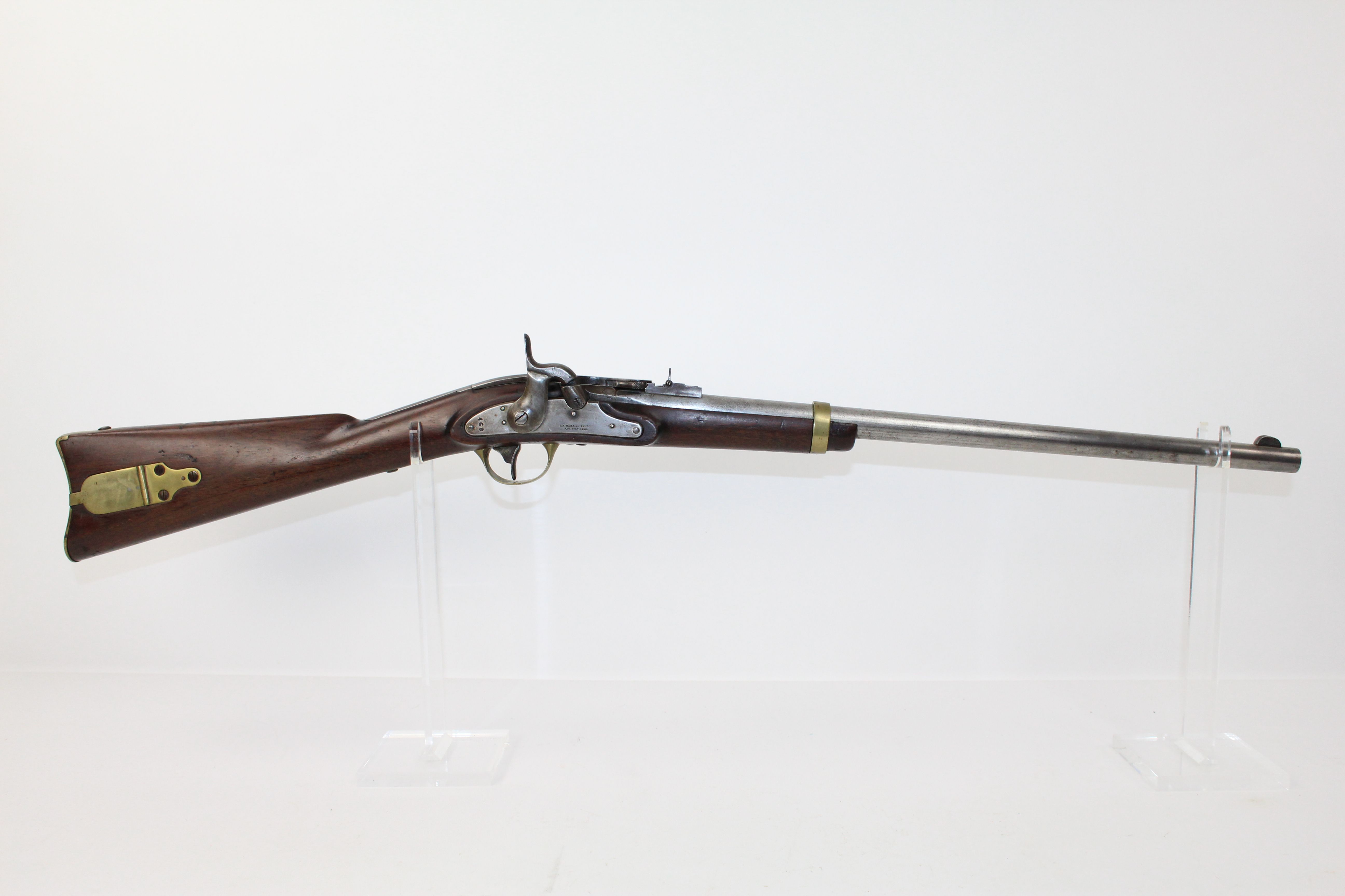 Civil War Merrill First Model Breech Loading Carbine C&R Antique 002 ...