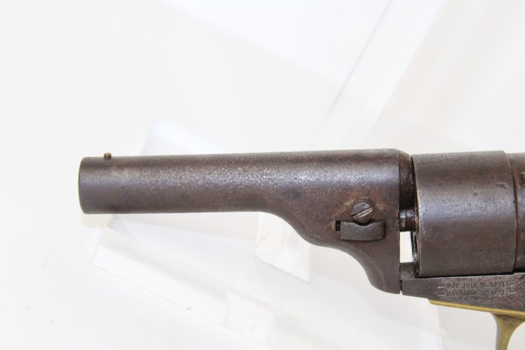 Colt Round Barrel Pocket Model Cartridge Revolver C&R Antique 004 ...