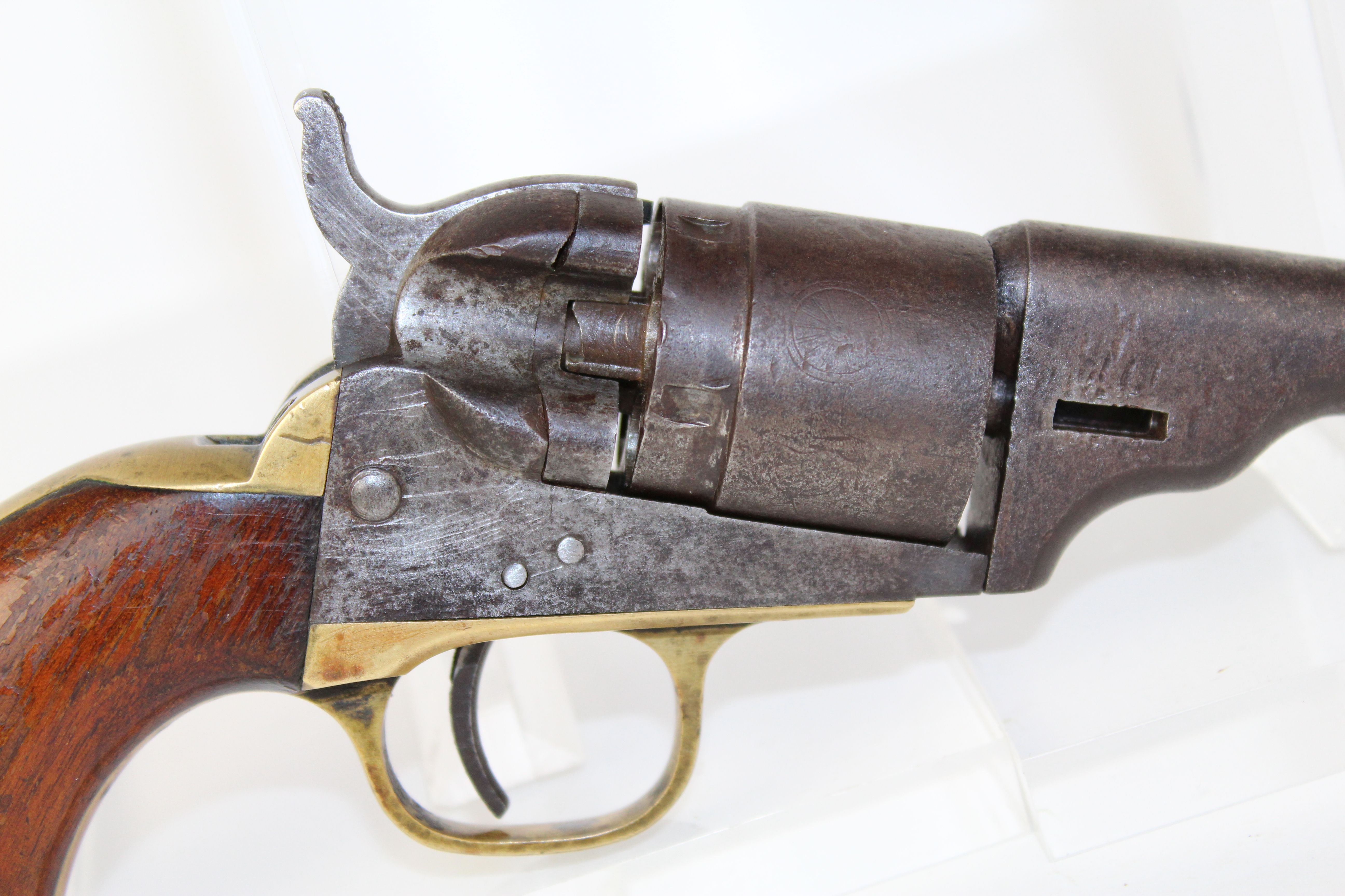 Colt Round Barrel Pocket Model Cartridge Revolver C&R Antique 014 ...