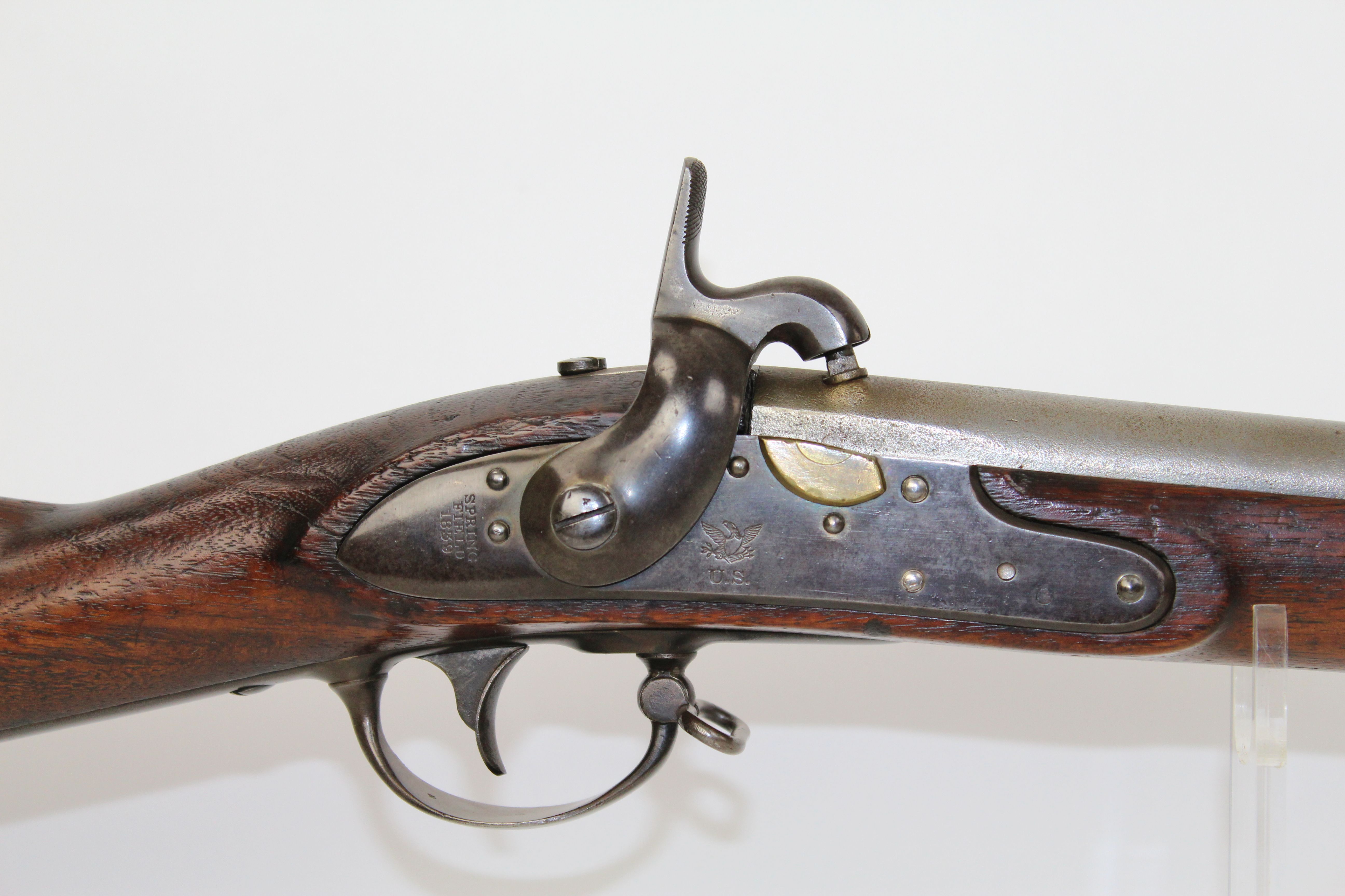 Springfield Model 1816 Percussion Conversion Musket C&R Antique 001 ...