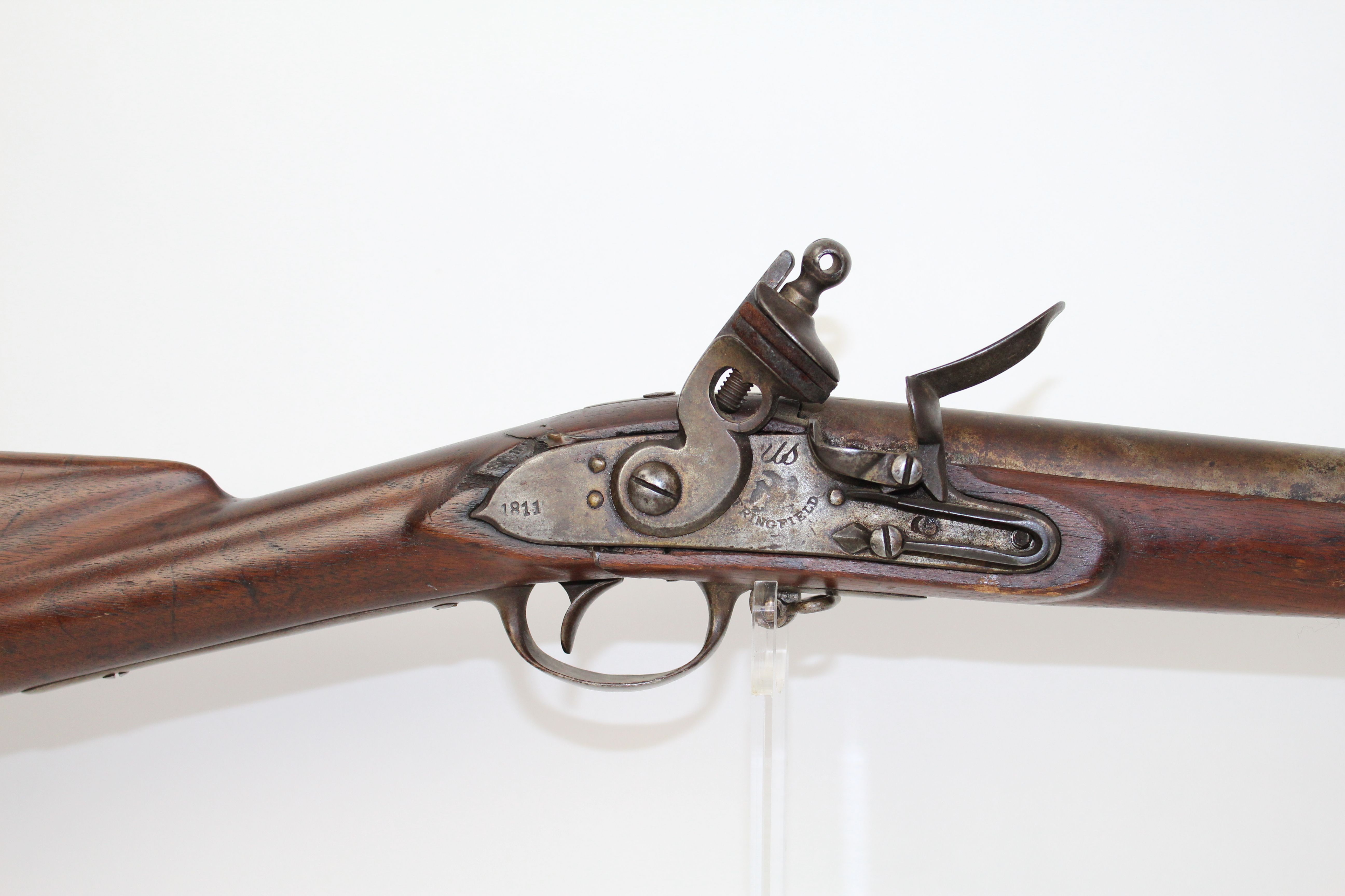 U.S. Springfield Armory Model 1795 Flintlock Musket C&R Antique 001 ...
